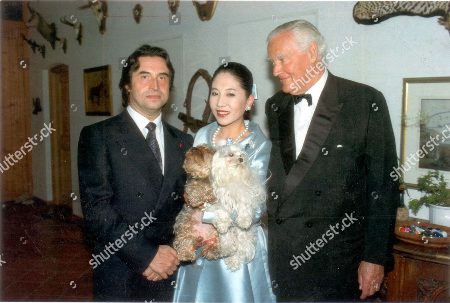 Lady Lord Rothermere Pictured Maestro Riccardo Editorial Stock Photo ...