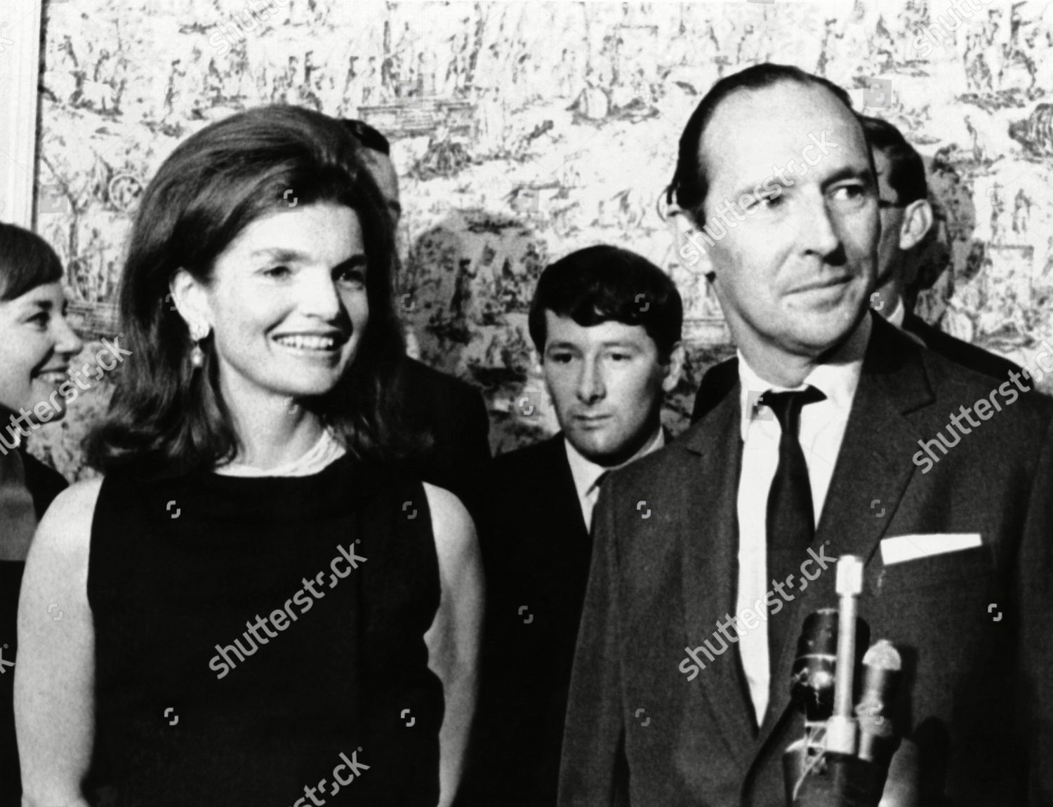 Jacqueline Kennedy David Ormsbygore Lord Harlech Editorial Stock Photo ...
