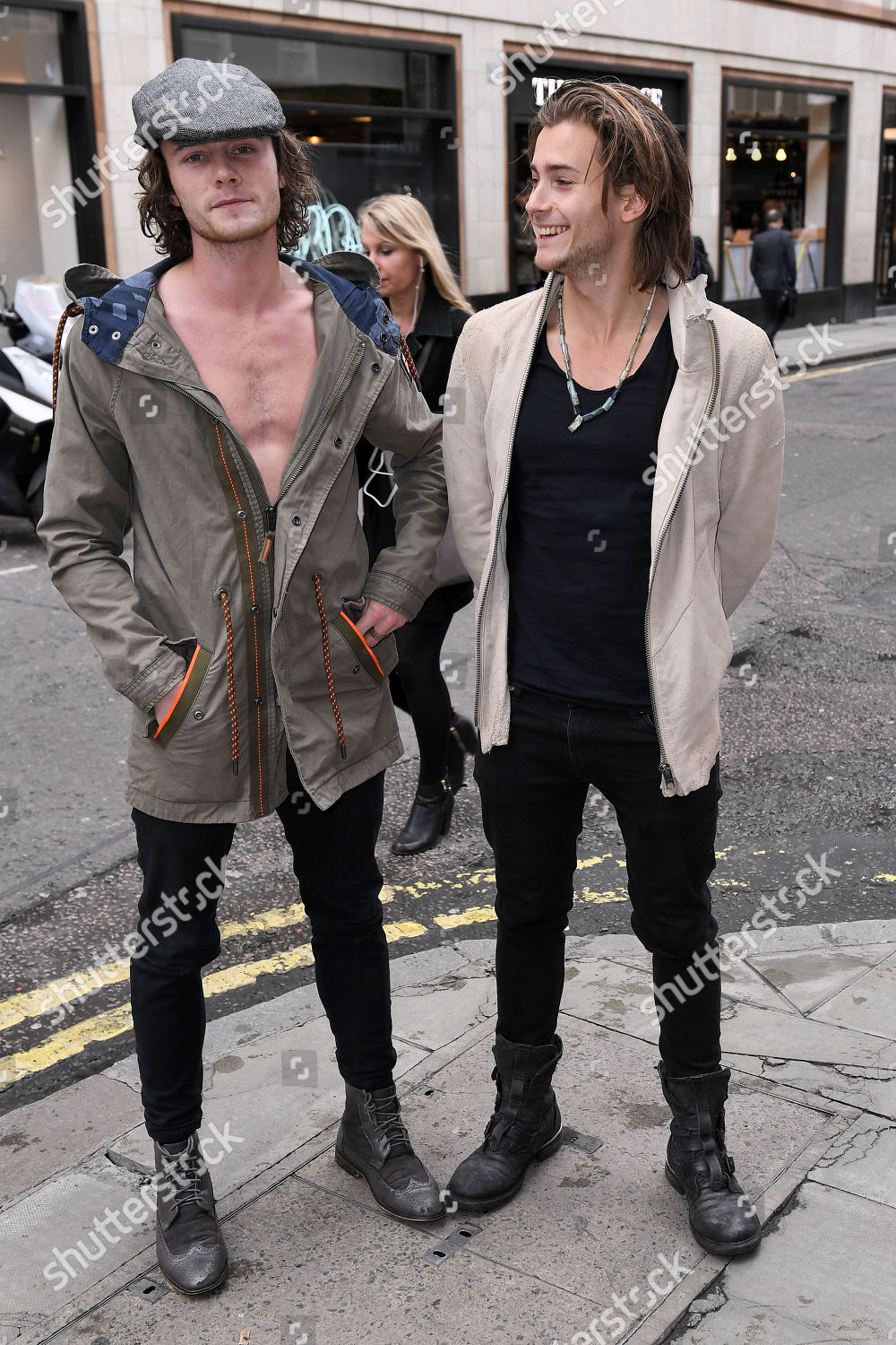 Jack Mcevoy Elijah Rowen Arrive Opening Editorial Stock Photo - Stock ...