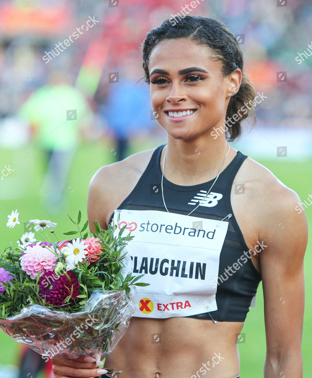 Sydney Mc Laughlin Usa Celebrates Winning Editorial Stock Photo - Stock ...