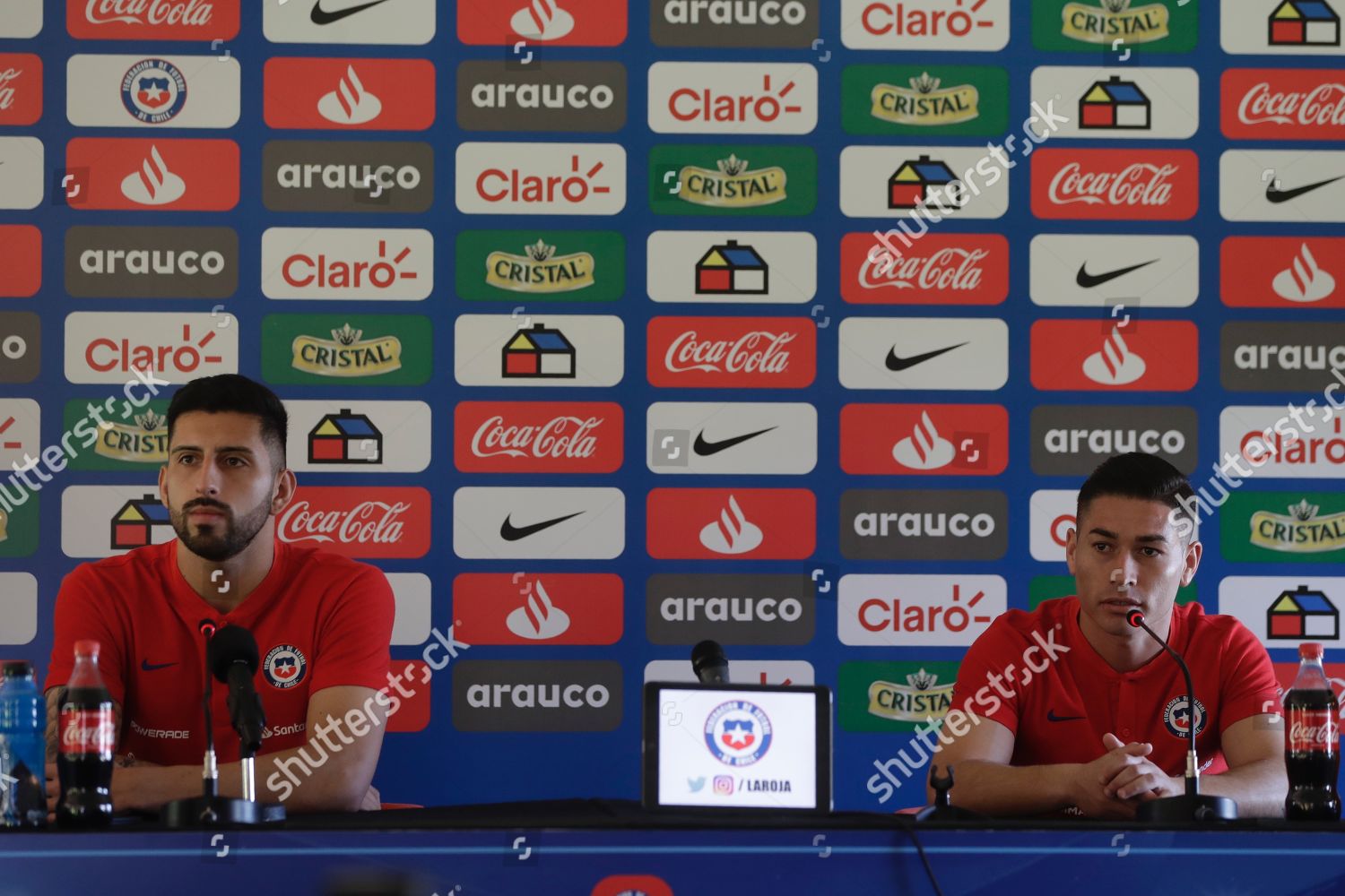 Chiles National Soccer Team Players Guillermo Editorial Stock Photo ...