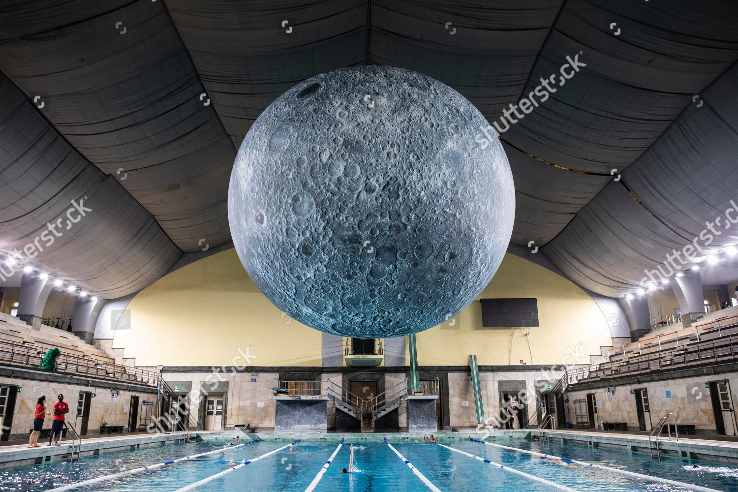 View Installation Museum Moon By Luke Editorial Stock Photo - Stock ...
