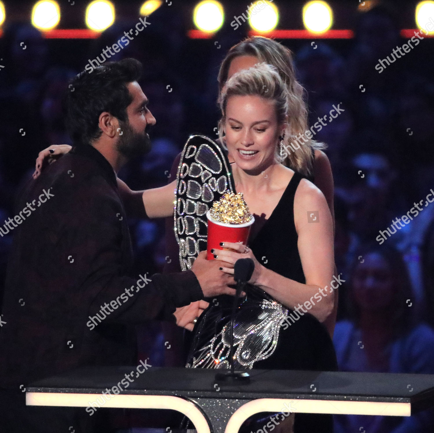 Brie Larson Best Fight Captain Marvel Editorial Stock Photo - Stock ...