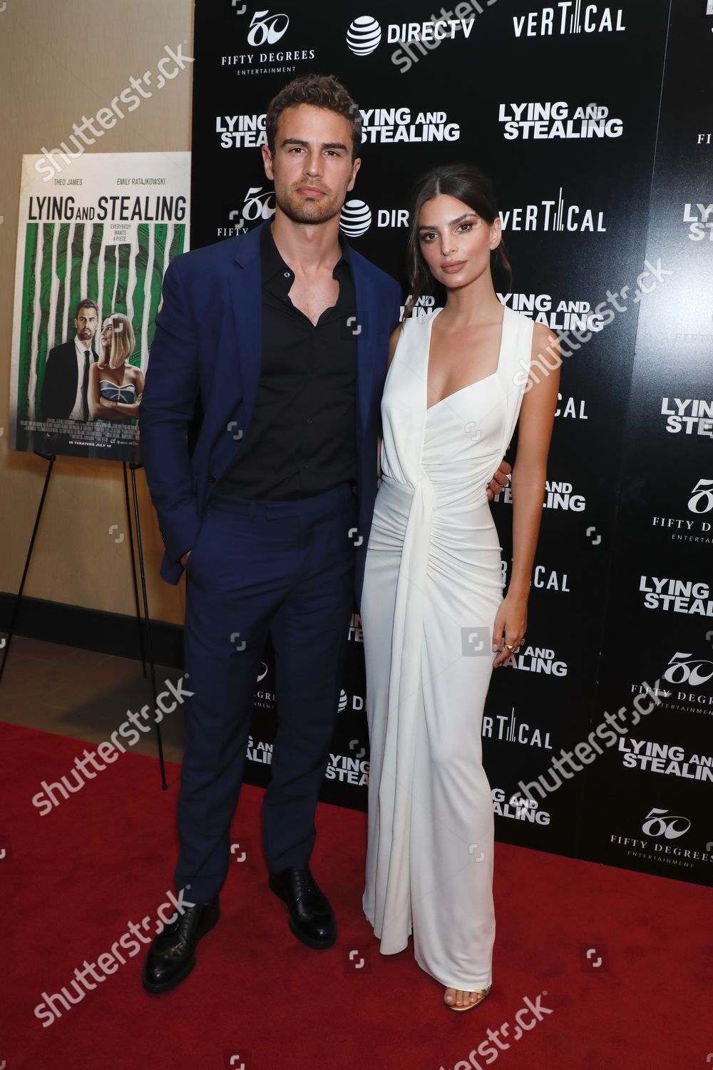 Theo James Emily Ratajkowski Editorial Stock Photo - Stock Image ...