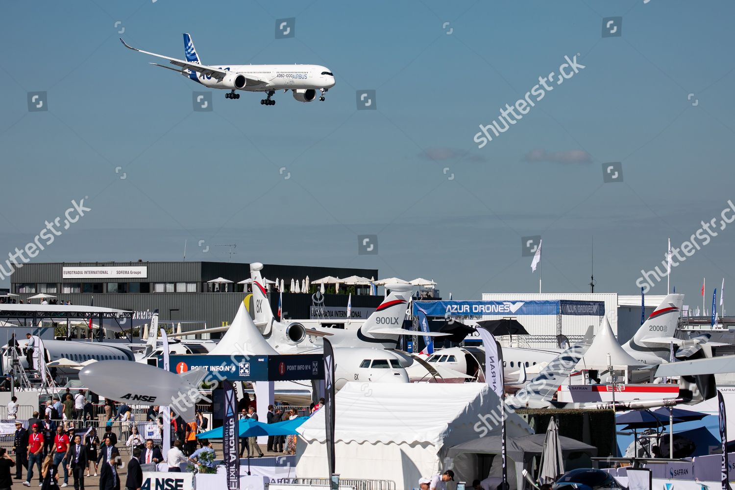 Airbus A3591000 Demonstration Editorial Stock Photo - Stock Image ...