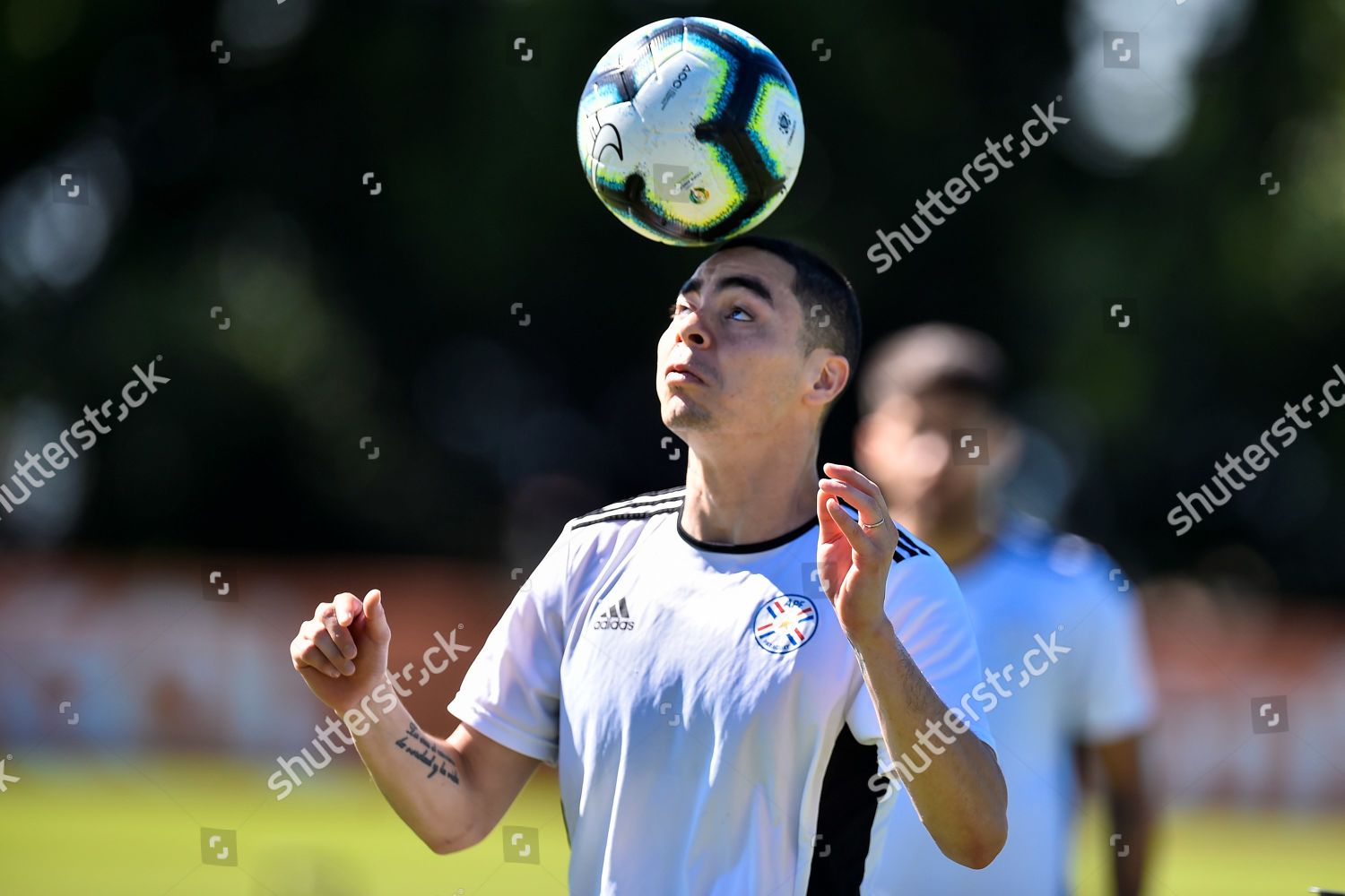Paraguays National Team Soccer Player Miguel Editorial Stock Photo ...