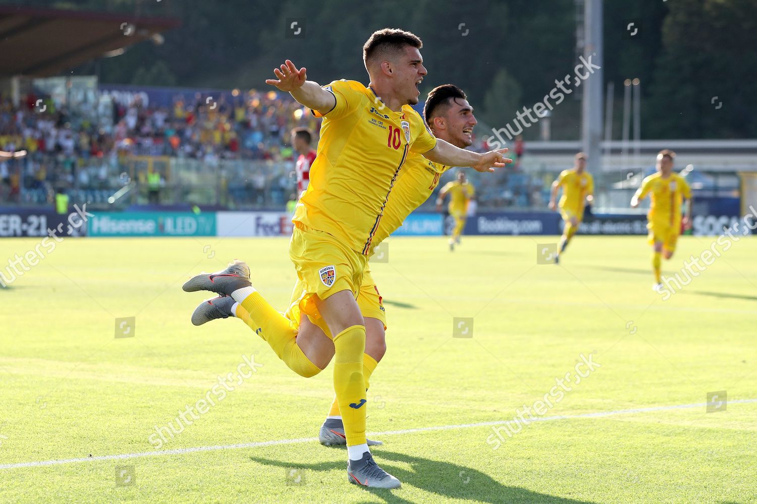 Ianis Hagi Romania Celebrates Scoring His Editorial Stock Photo - Stock ...