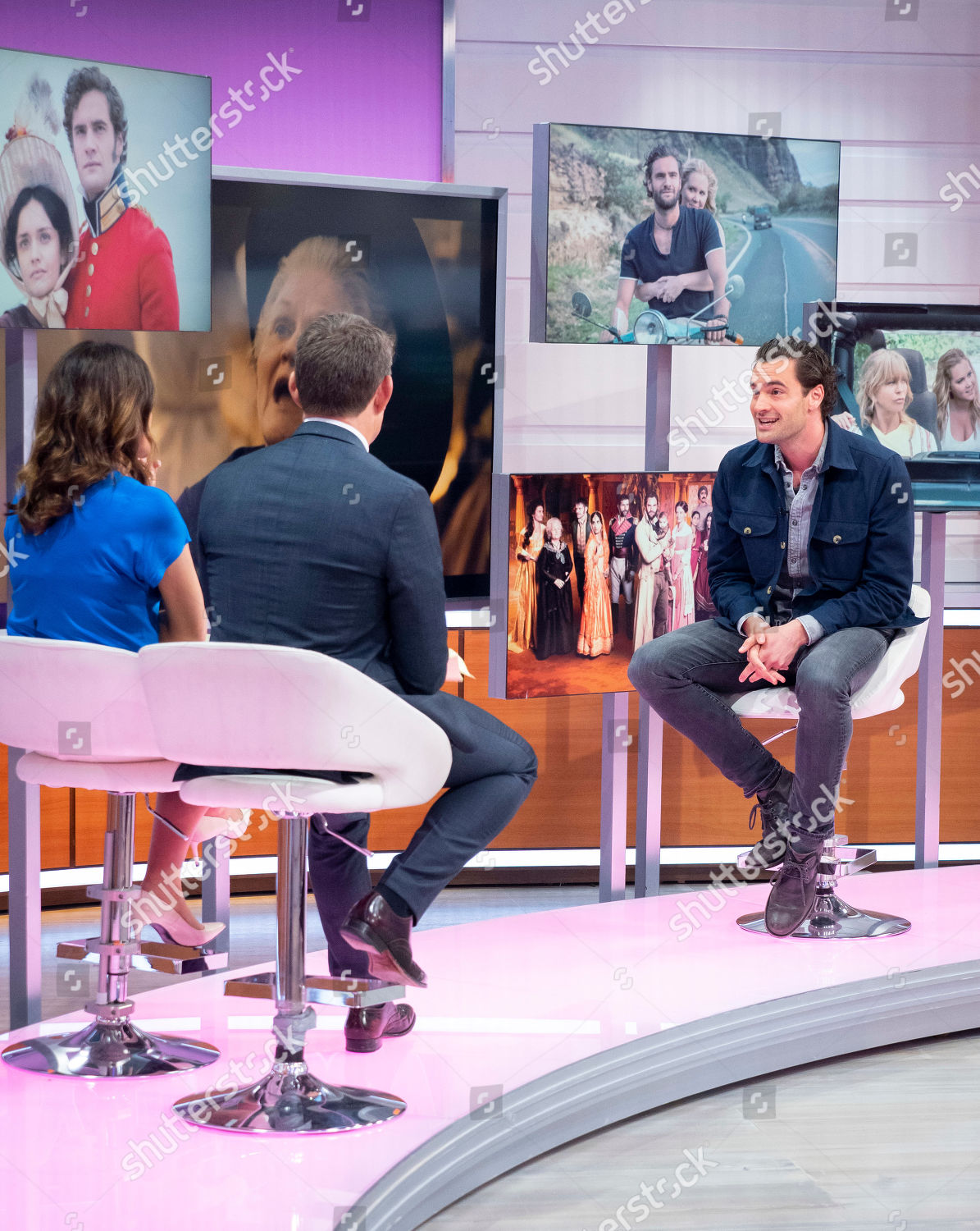 Ben Shephard Susanna Reid Tom Bateman Editorial Stock Photo - Stock ...