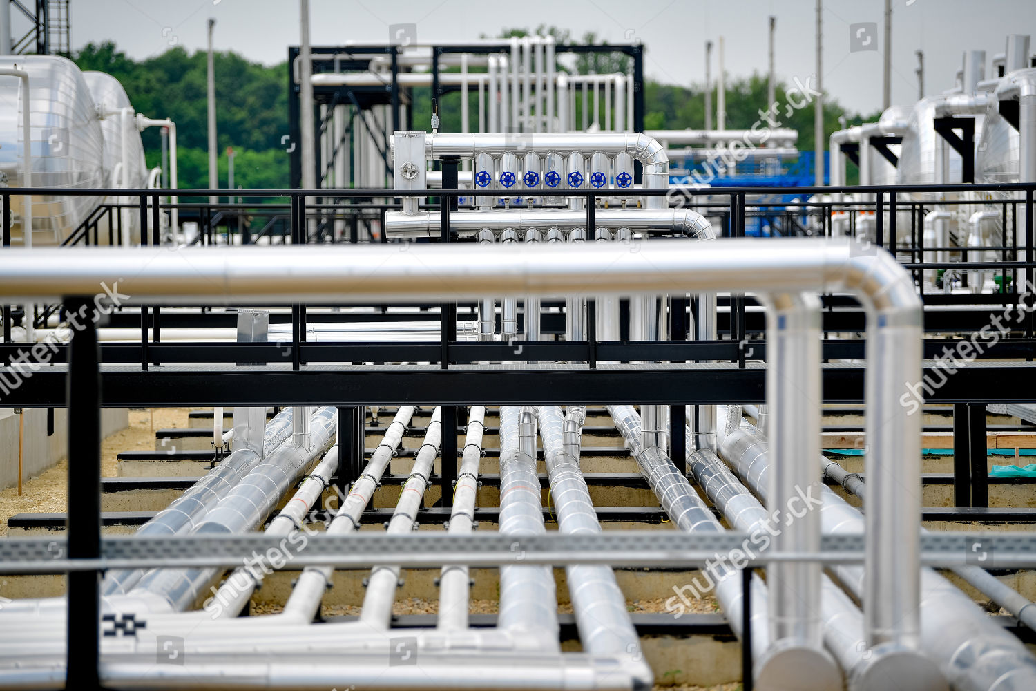 New Natural Gas Processing Plant Ogd Editorial Stock Photo - Stock ...
