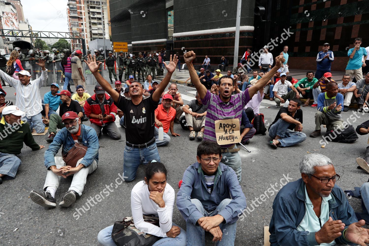 Exxon Mobil Former Workers Rally Demand Editorial Stock Photo - Stock ...