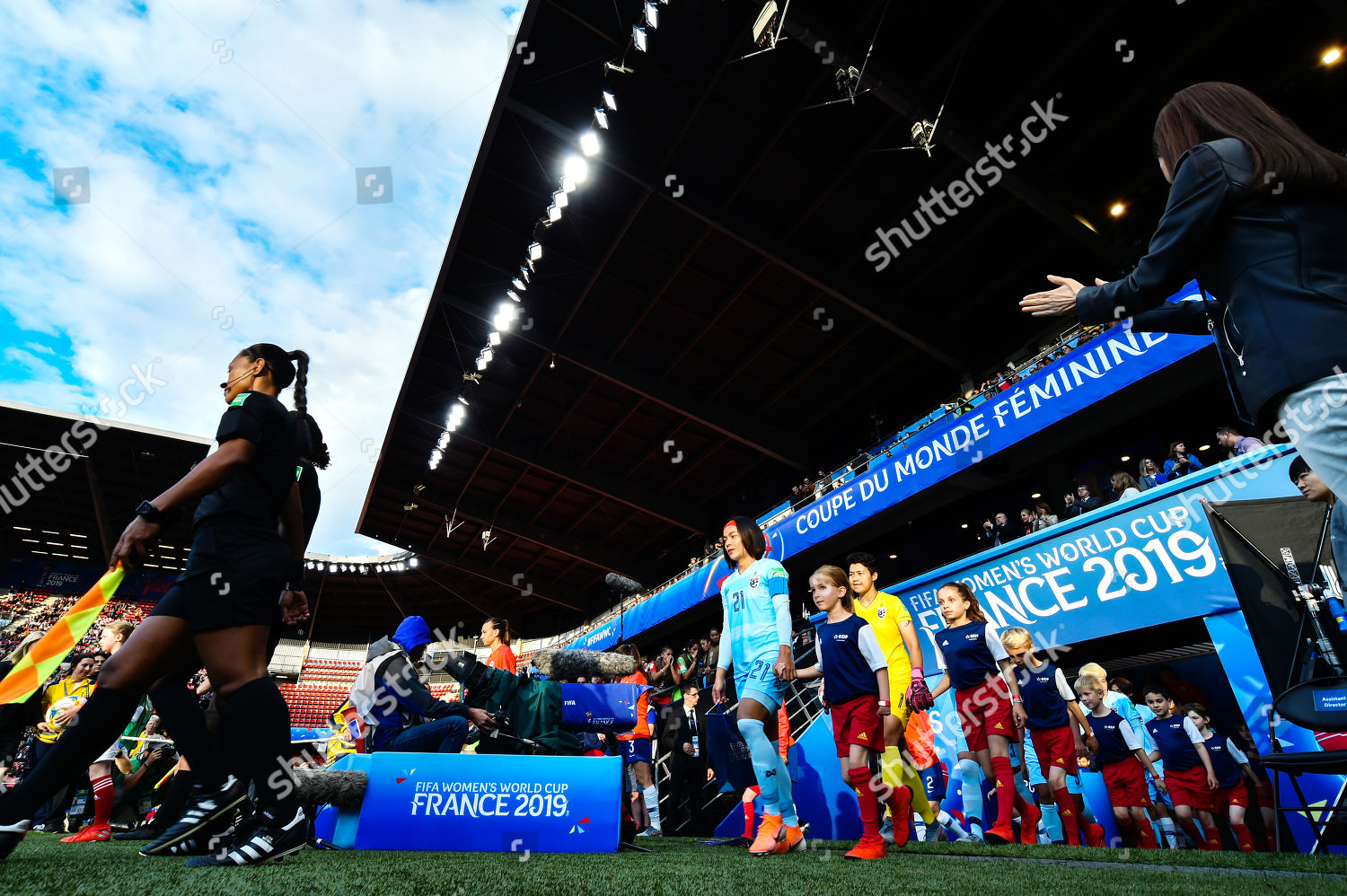 Teams Walk Out Match Editorial Stock Photo - Stock Image | Shutterstock
