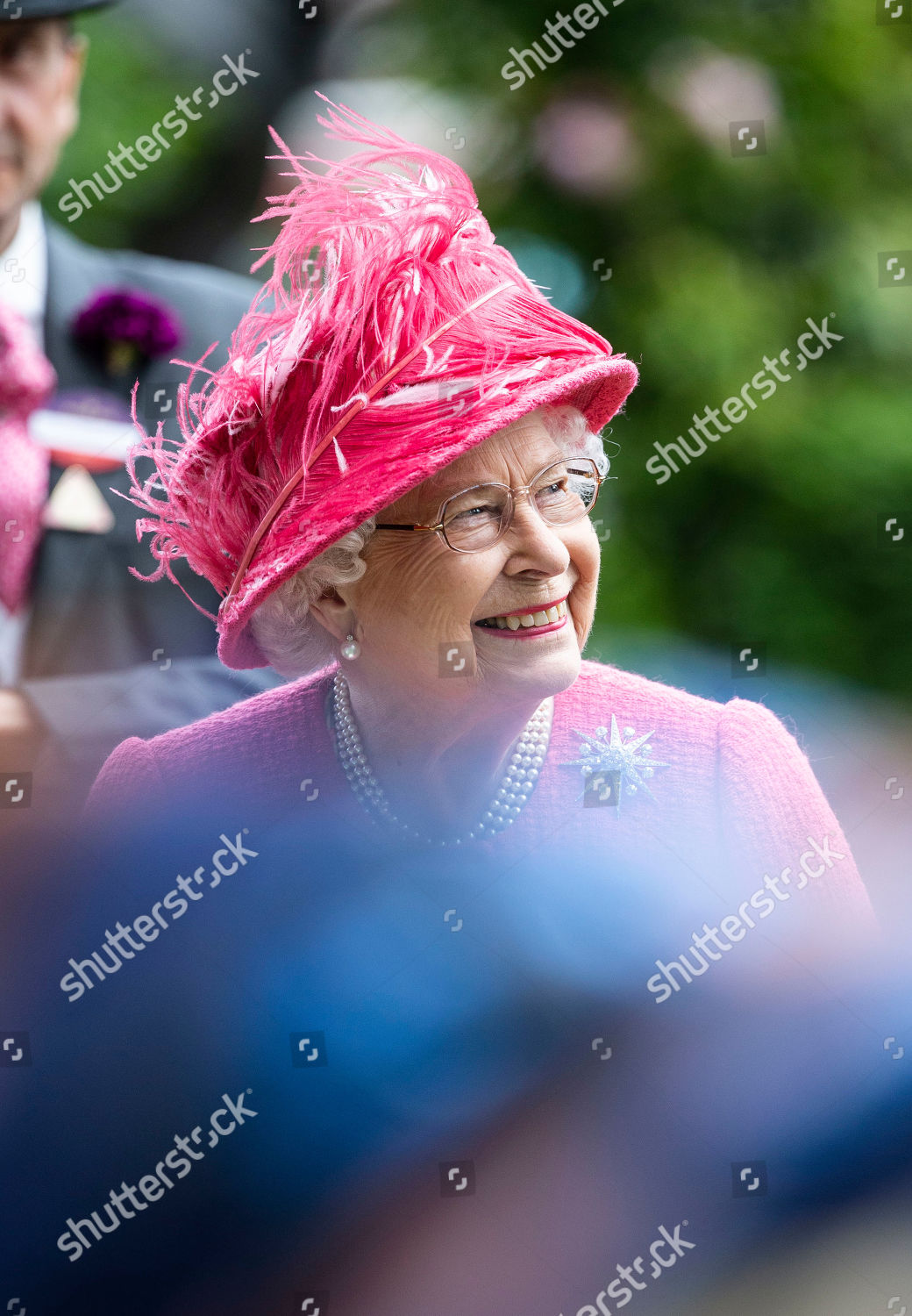 Queen Elizabeth Ii Parade Ring Editorial Stock Photo - Stock Image ...