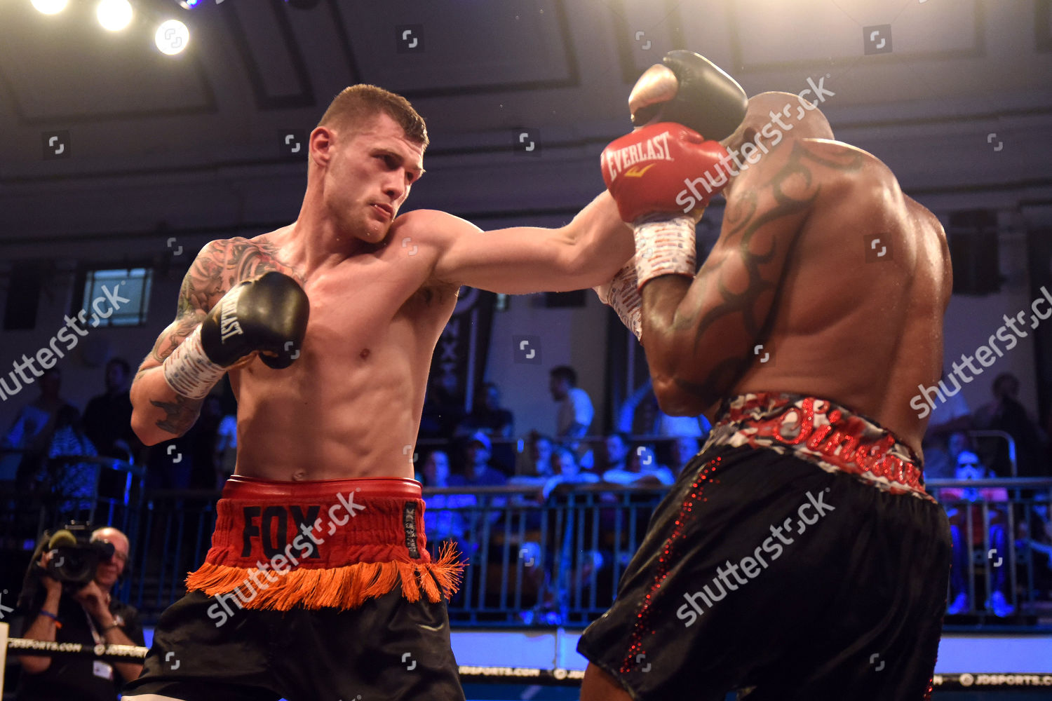 Anthony Fox Defeats Duane Sinclair During Editorial Stock Photo - Stock Image | Shutterstock