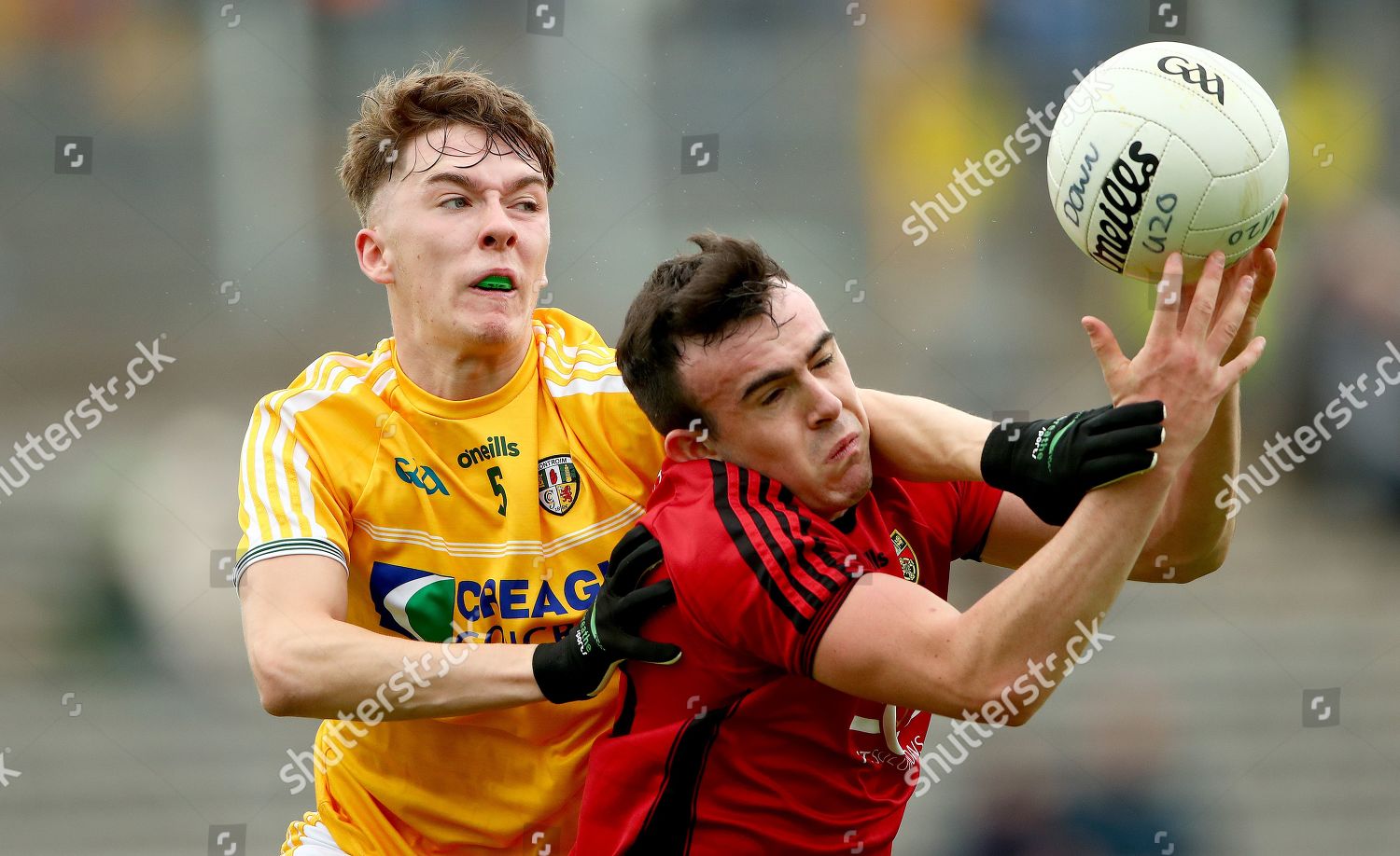 DOWN VS ANTRIM ANTRIM'S RYAN CONVERY Editorial Stock Photo - Stock ...