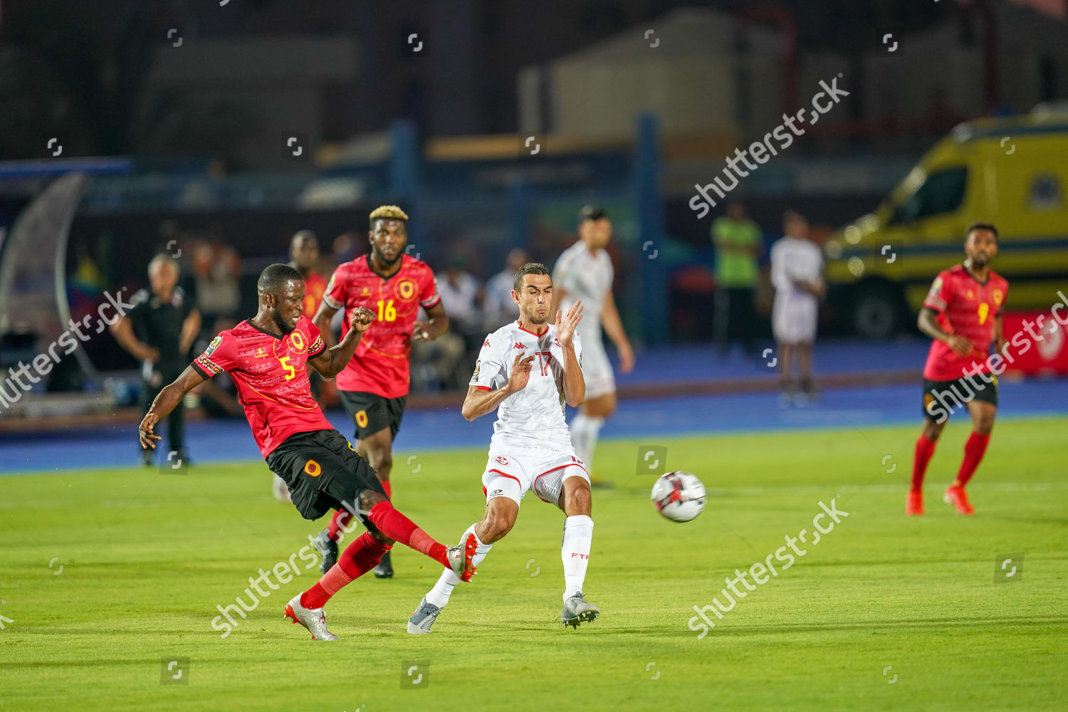 Masunguna Alex Afonso Angola Shooting Ball Editorial Stock Photo ...