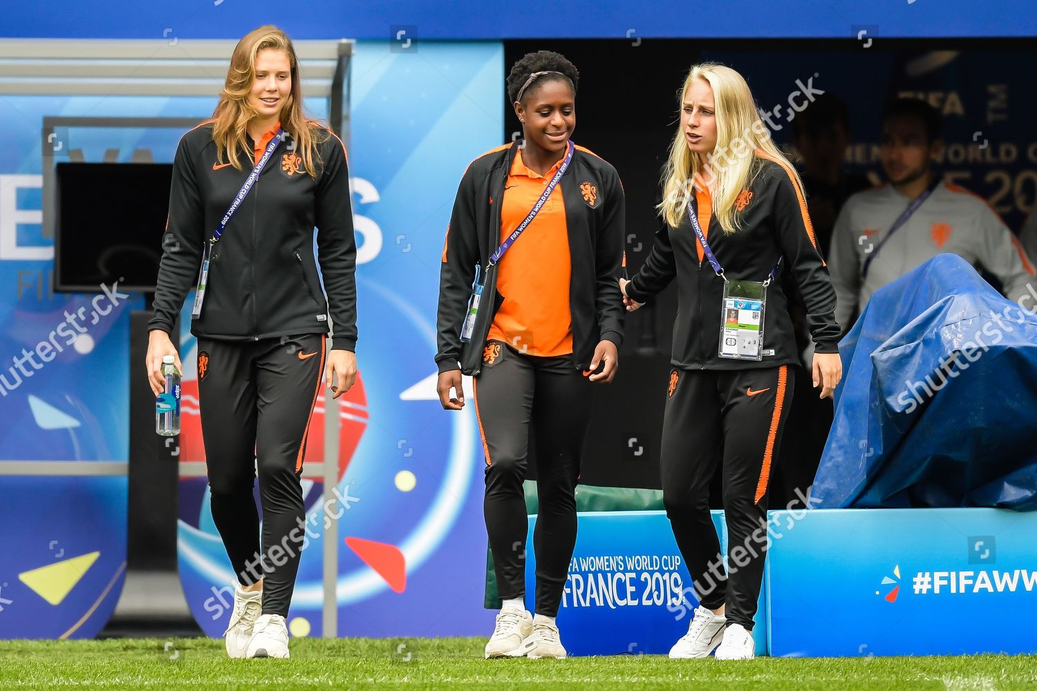 Goalkeeper Lize Kop Liza Van Der Editorial Stock Photo - Stock Image ...