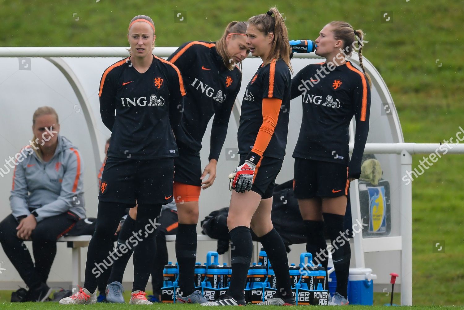 Lr Goalkeeper Loes Geurts Anouk Dekker Editorial Stock Photo - Stock ...