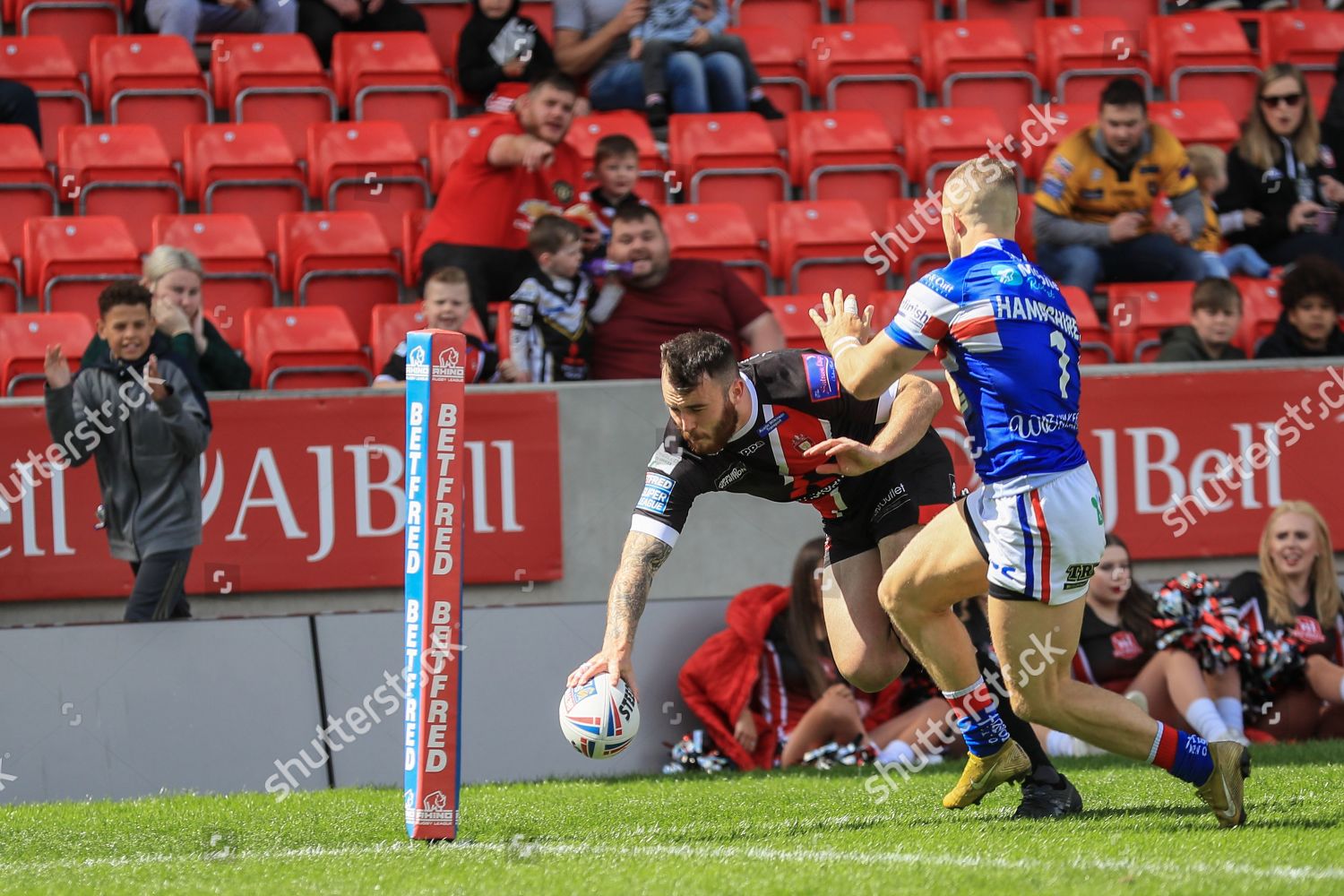 Jake Bibby Salford Red Devils Goes Editorial Stock Photo - Stock Image ...