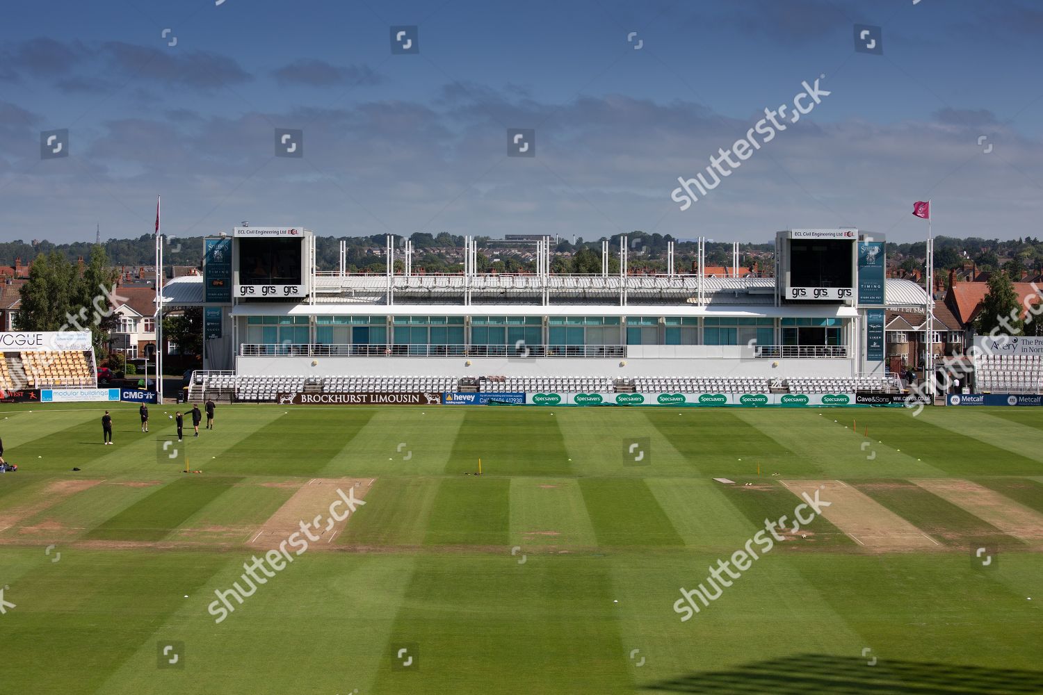 Northamptonshire Ccc Ground Before Start Day Editorial Stock Photo ...
