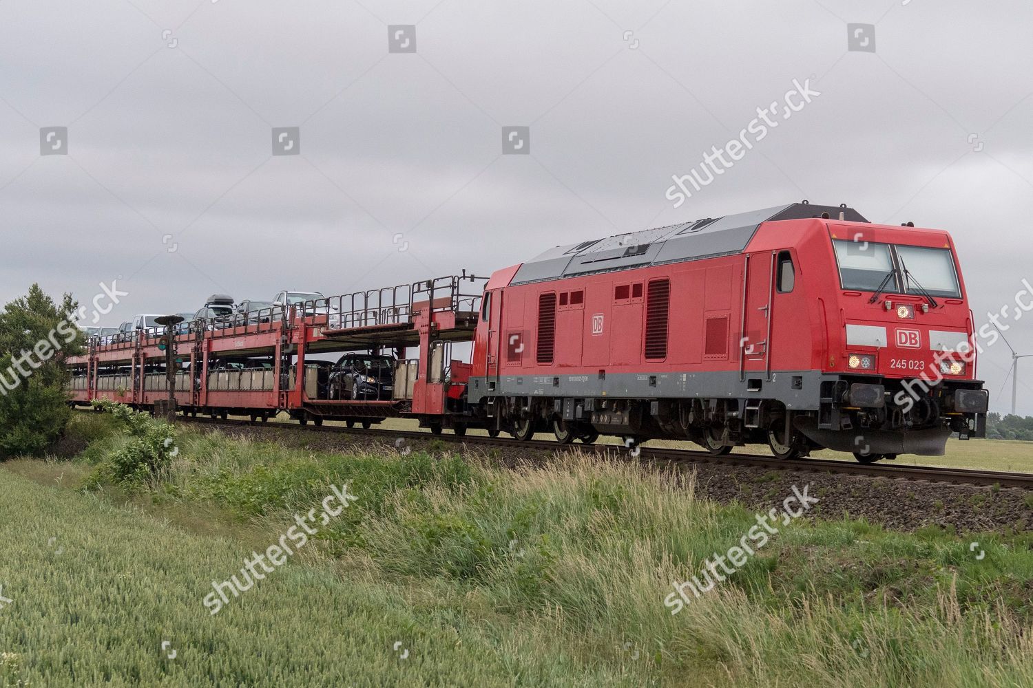 German Railway Deutsche Bahn Sylt Shuttle Editorial Stock Photo - Stock ...