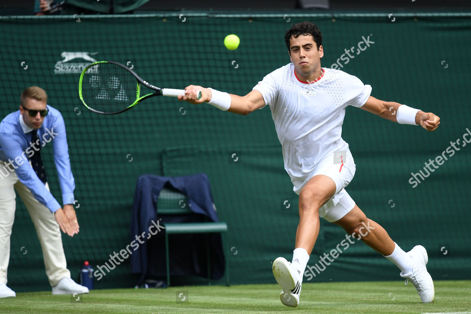 Jaume Munar During His First Round Editorial Stock Photo - Stock Image ...