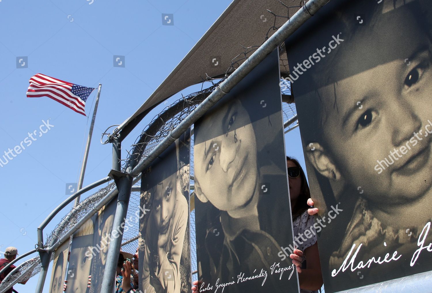 Members Hope Border Institute Hold Photographs Editorial Stock Photo ...