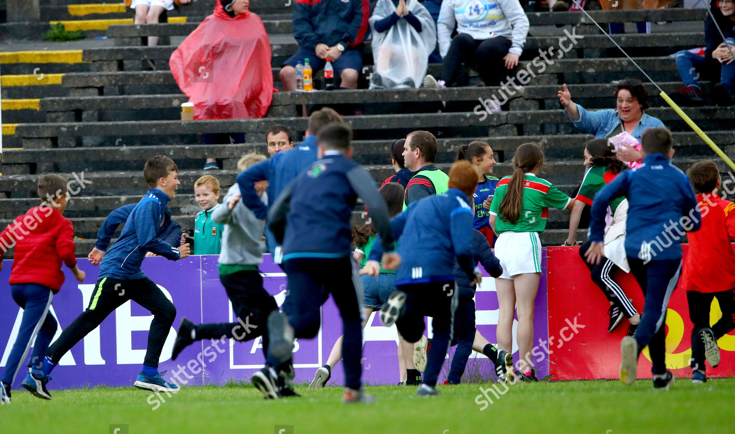 Mayo Vs Armagh Fans Invade Field Editorial Stock Photo - Stock Image ...