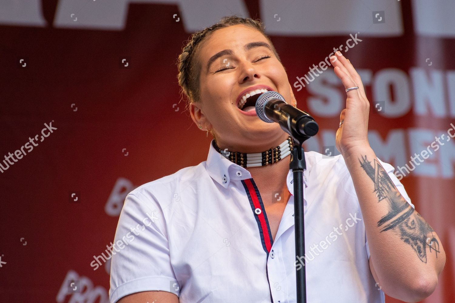 Native American Pop Singer Shani Editorial Stock Photo - Stock Image ...