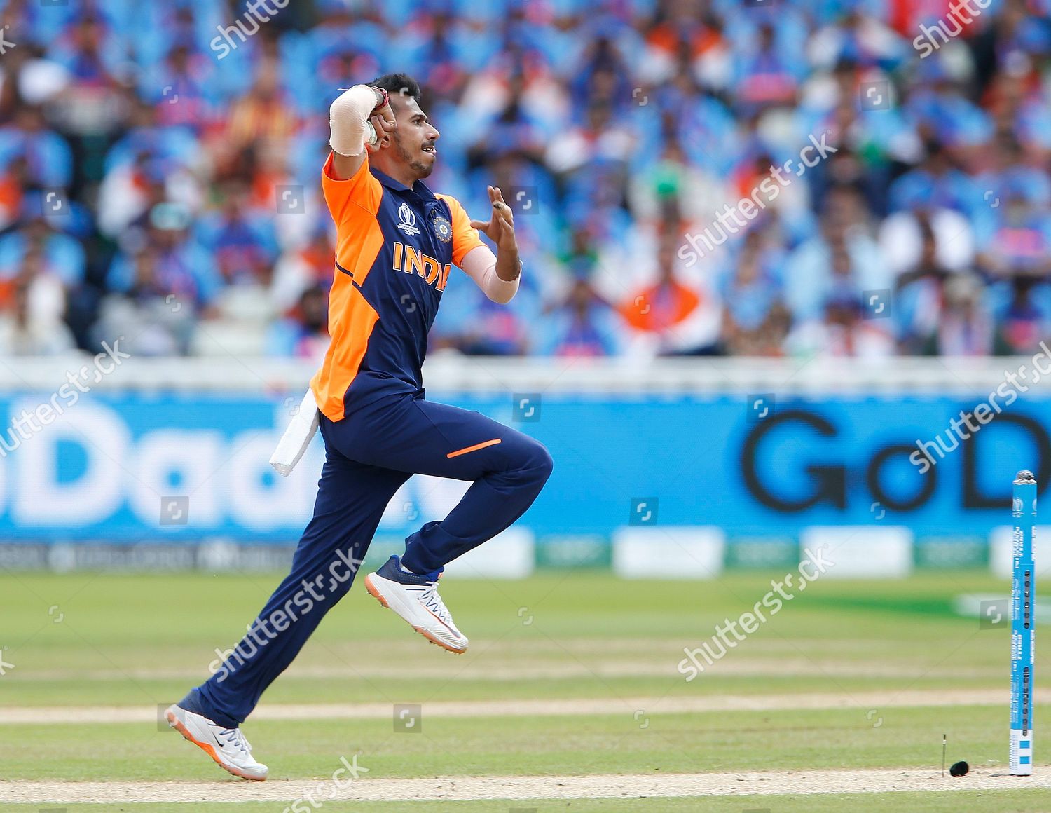 Yuzvendra Chahal India Bowling Editorial Stock Photo - Stock Image ...