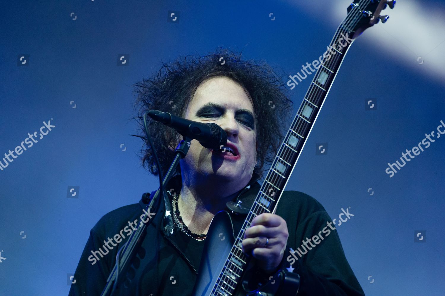 Cure Performing On Pyramid Stage Robert Editorial Stock Photo - Stock ...