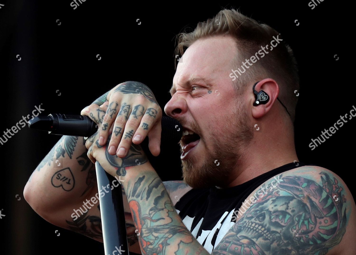 Singer Samuel David Carter British Band Editorial Stock Photo - Stock ...