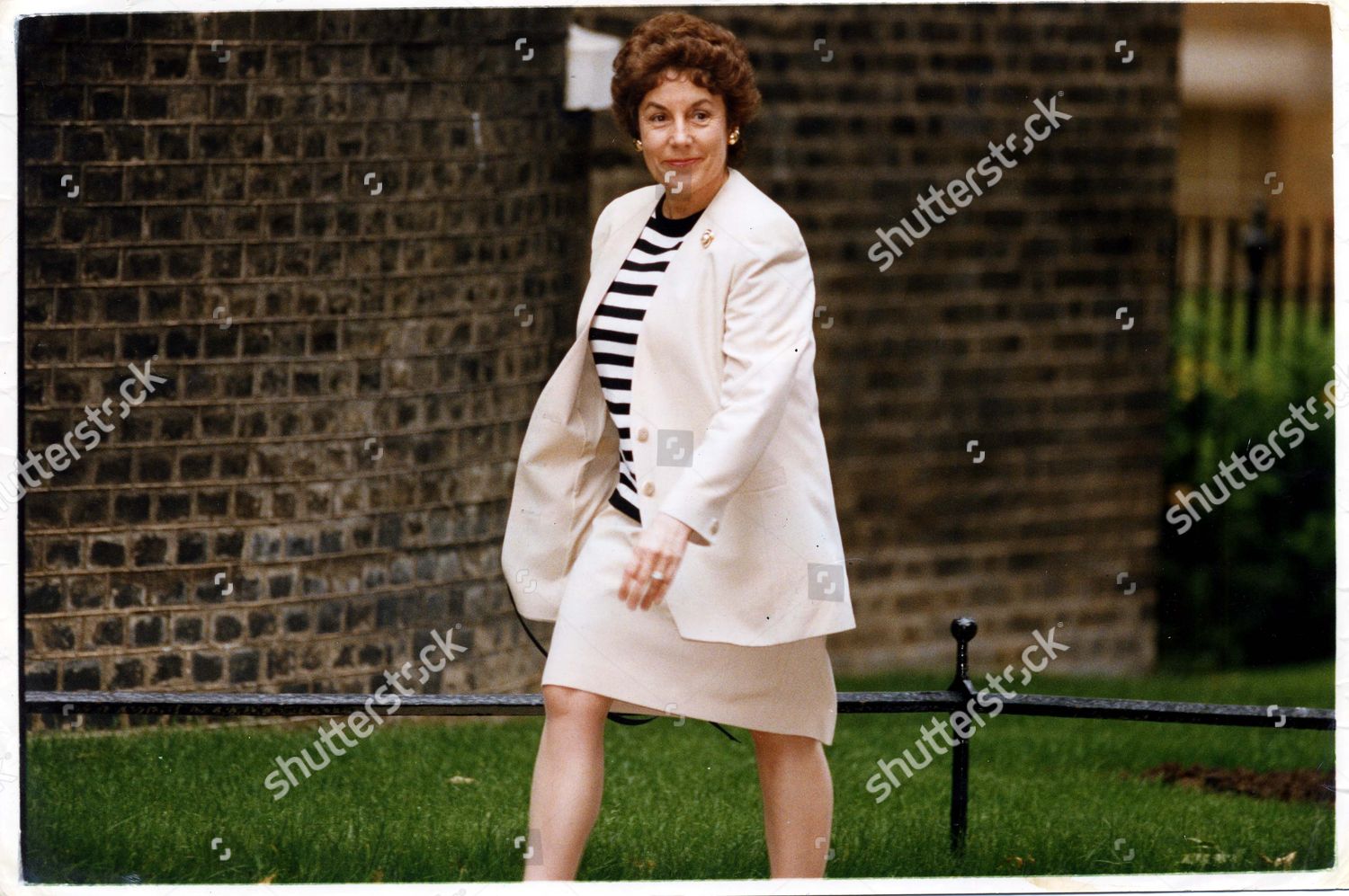 Conservative Mp Gillian Shephard Baroness Shephard Editorial Stock ...