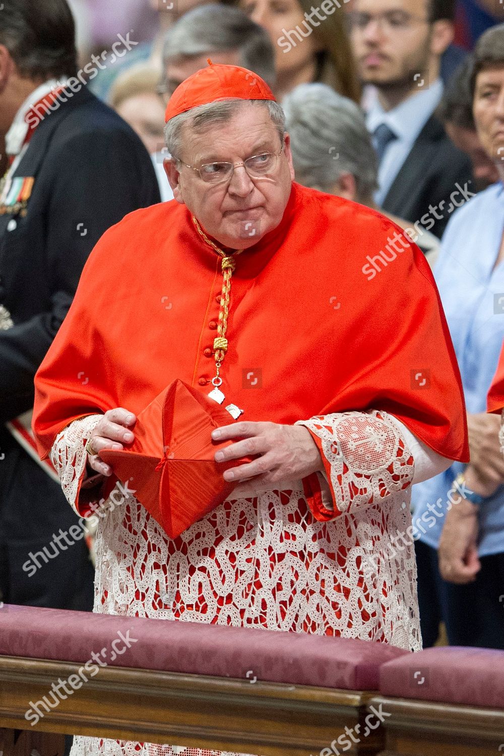 Cardinal Raymond Leo Burke During Mass Editorial Stock Photo - Stock ...