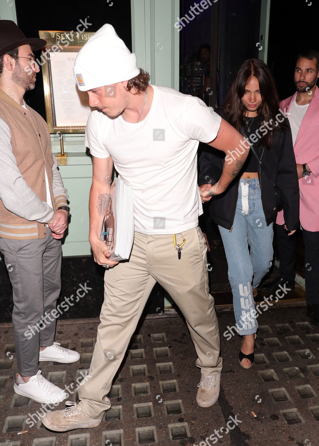 Brooklyn Beckham Hana Cross Leaving Sexy Editorial Stock Photo - Stock ...