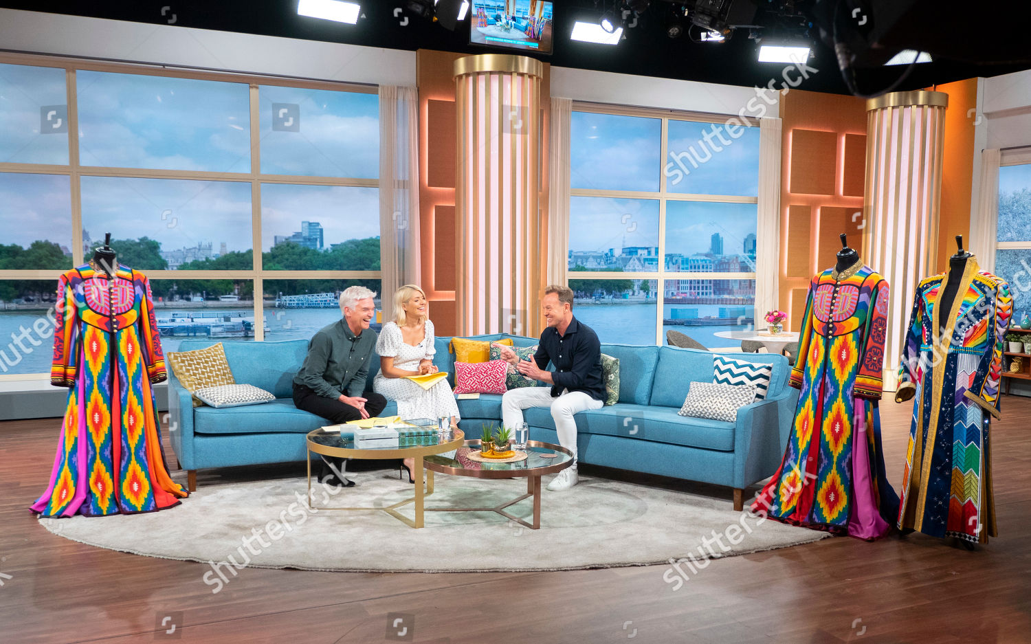 Phillip Schofield Holly Willoughby Jason Donovan Editorial Stock Photo ...