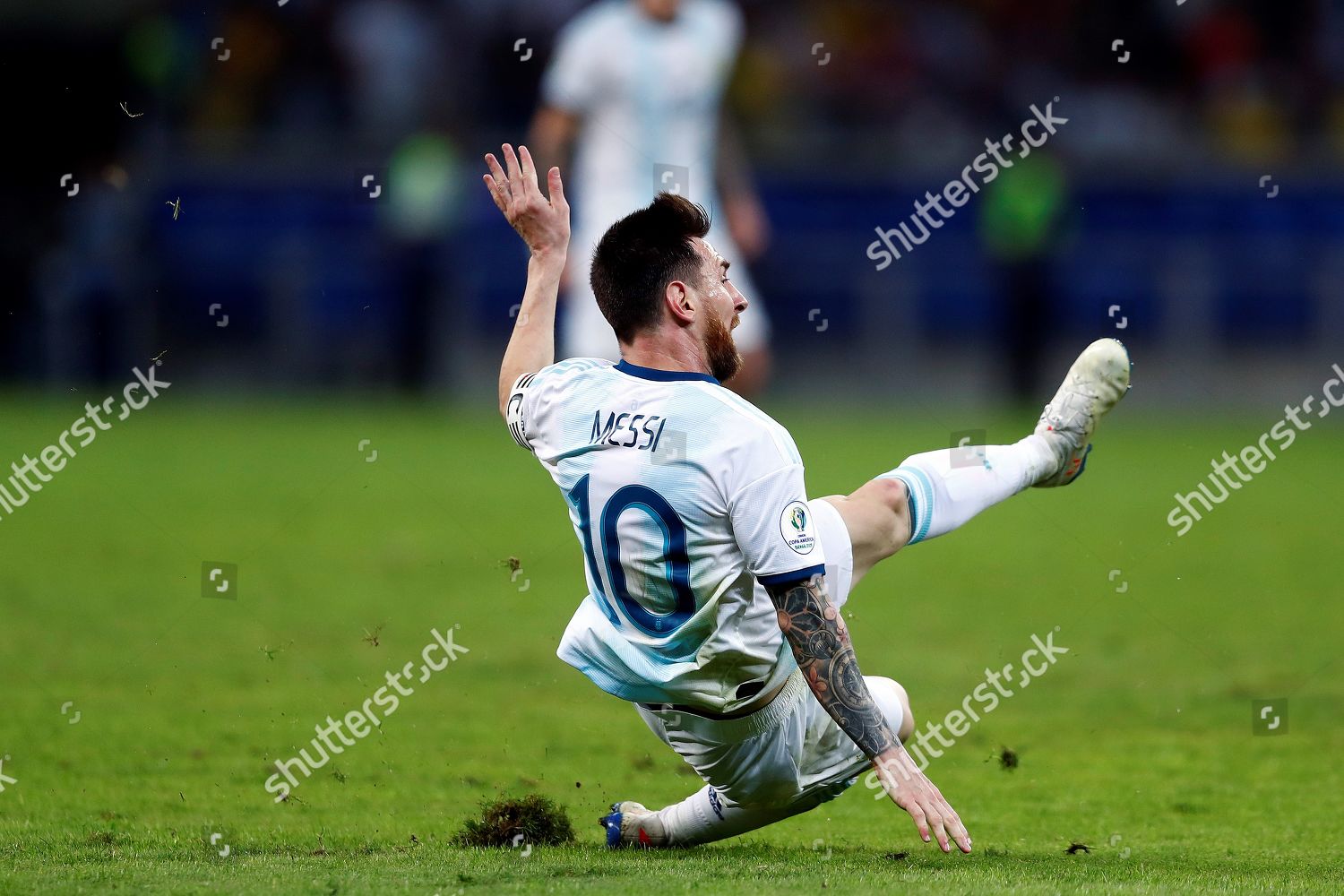 Argentinas Lionel Messi Action During Copa Editorial Stock Photo ...