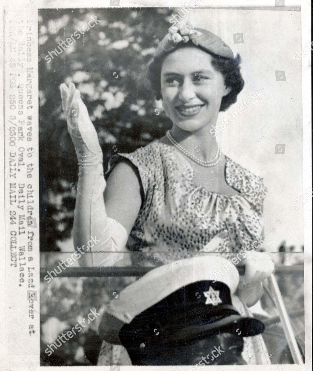 Princess Margaret Caribbean Tour 1955 Trinidad Editorial Stock Photo ...