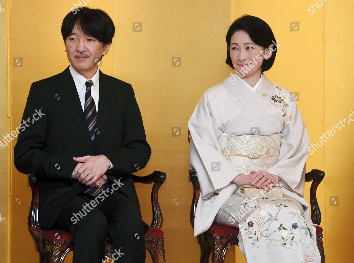 Crown Prince Akishino Crown Princess Akishino Editorial Stock Photo ...