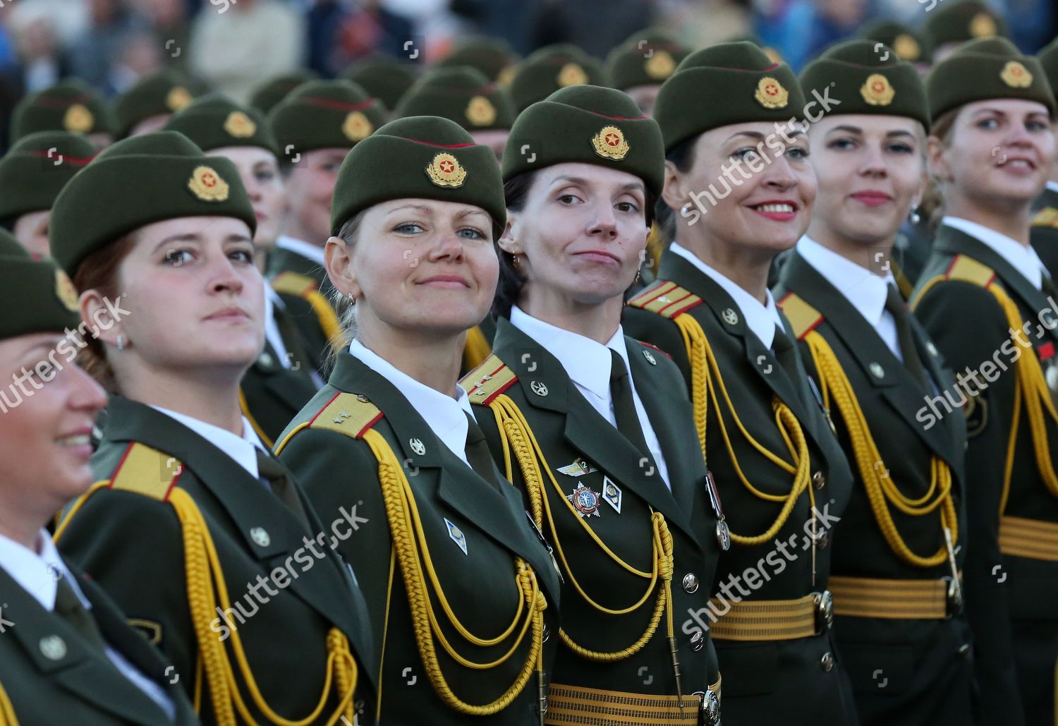 Belarus Troops March During Parade Marking Editorial Stock Photo ...