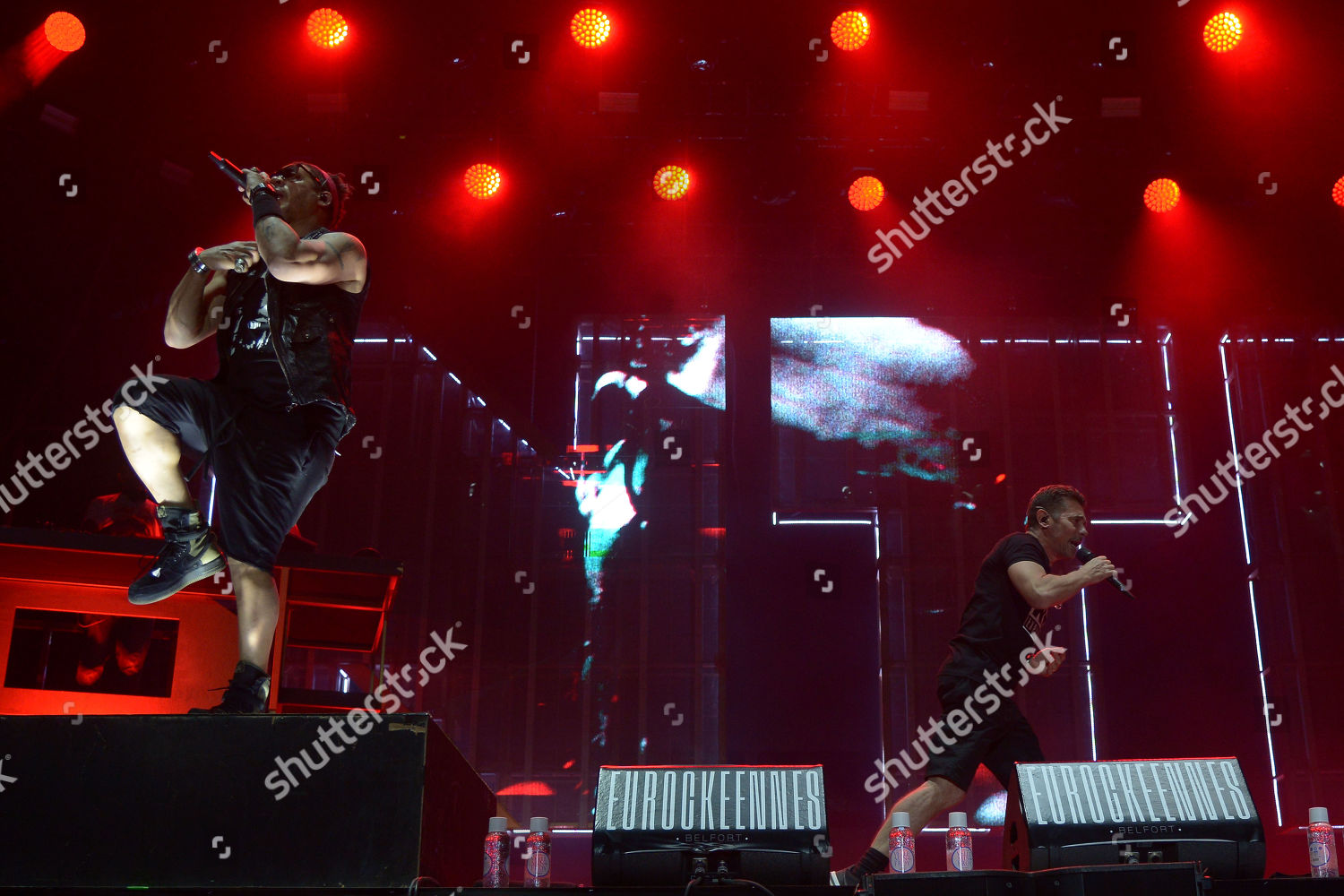 Members French Rap Band Ntm Perform Editorial Stock Photo - Stock Image ...