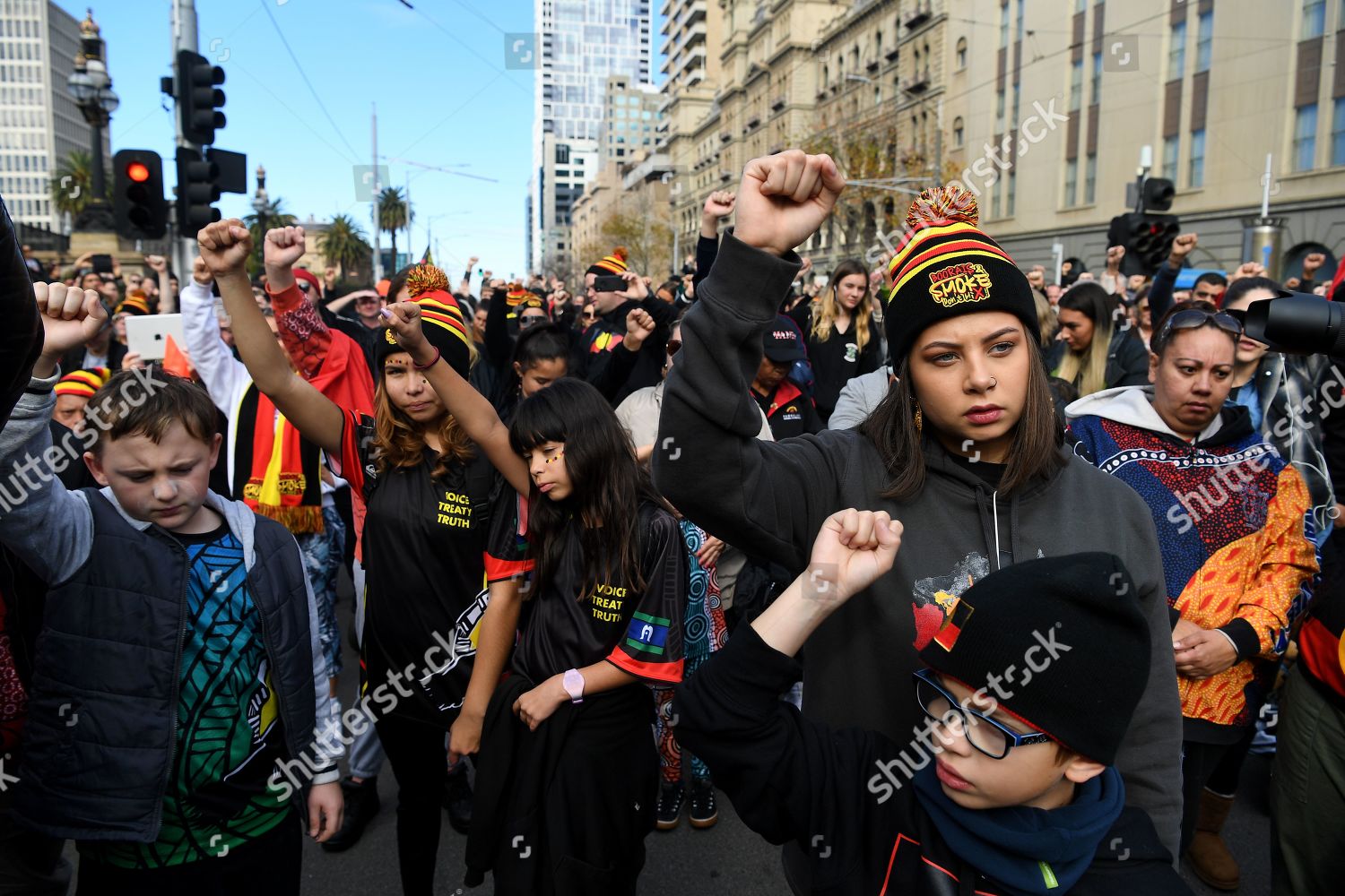 People Participate Naidoc National Aboriginal Islanders Editorial Stock ...