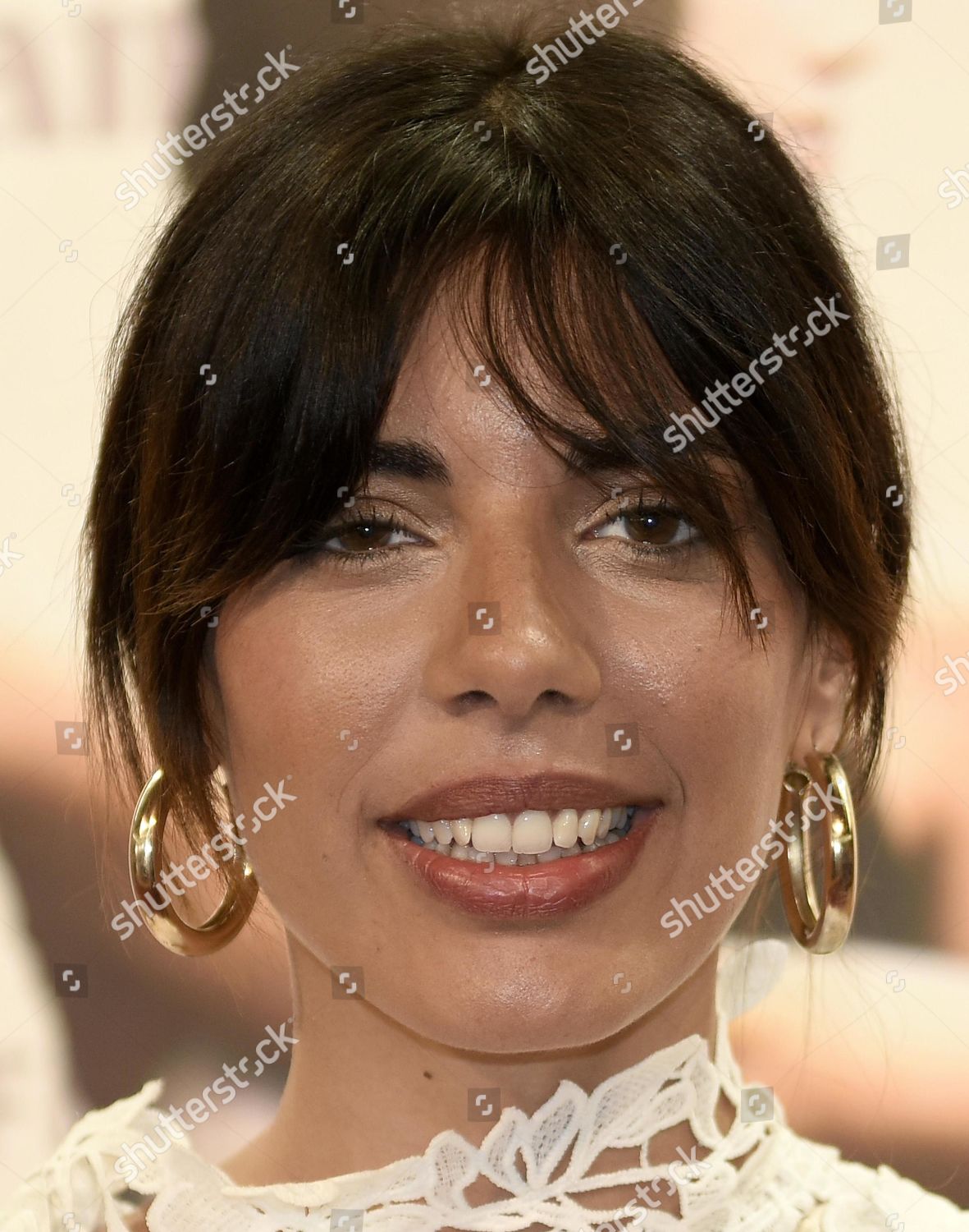 Italian Actress Tania Bambaci Poses During Editorial Stock Photo ...
