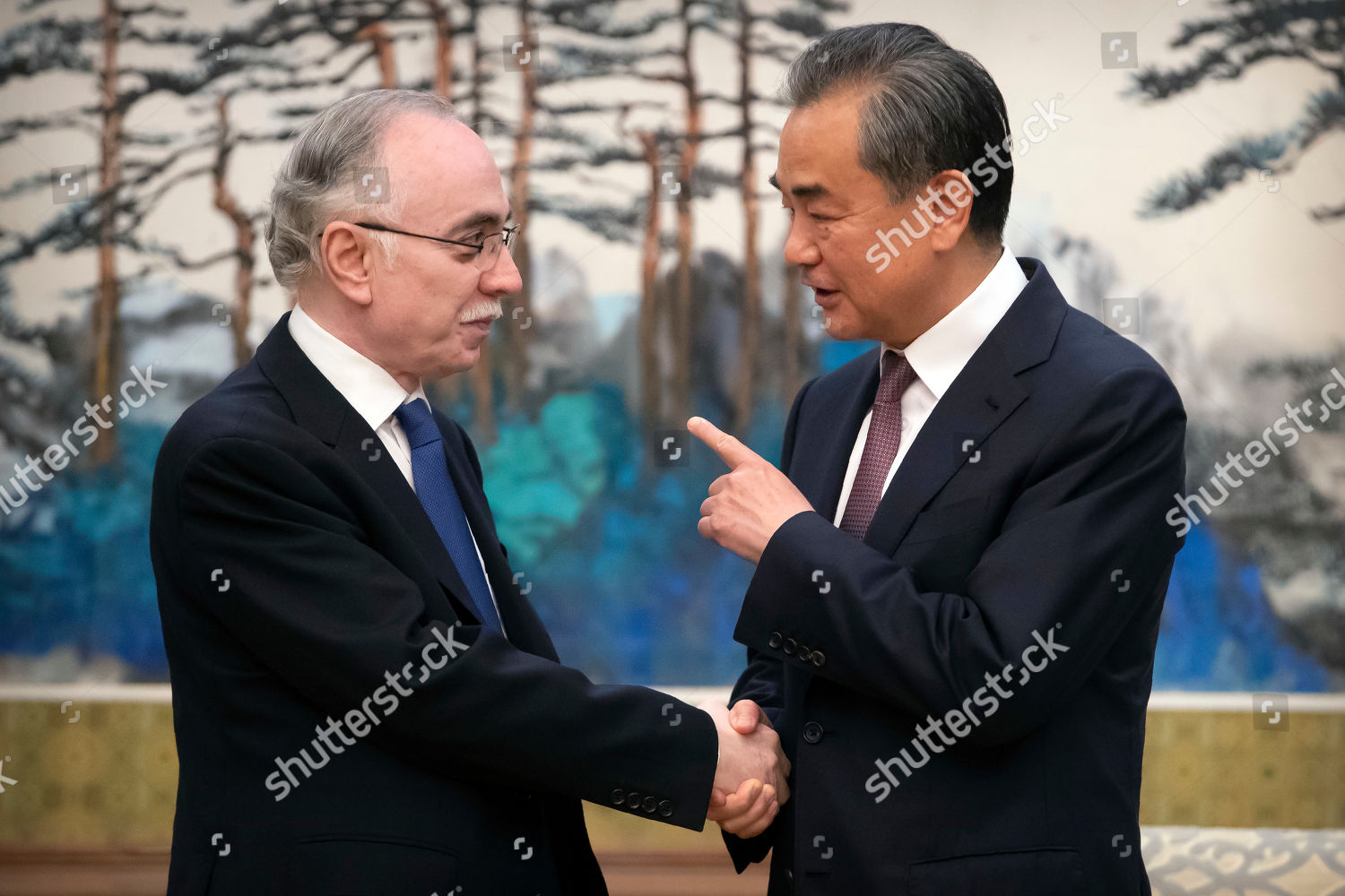 Pakistans Ambassador China Masood Khalid Shakes Editorial Stock Photo ...