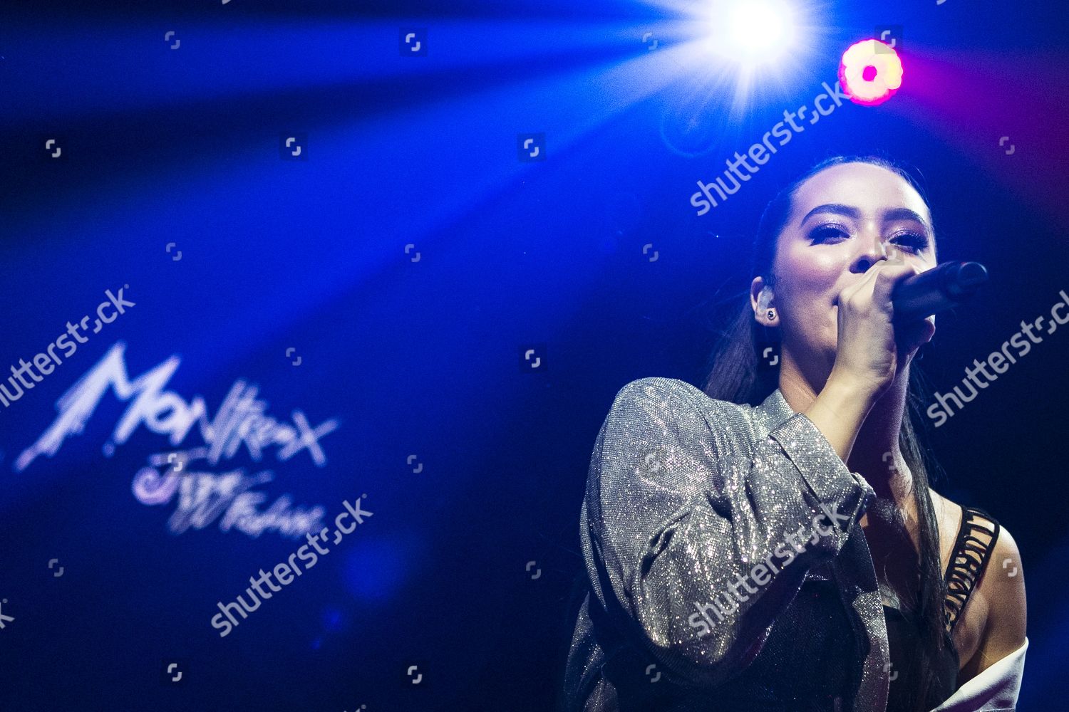 Canadian Singer Faouzia Performs On Stage Editorial Stock Photo - Stock ...