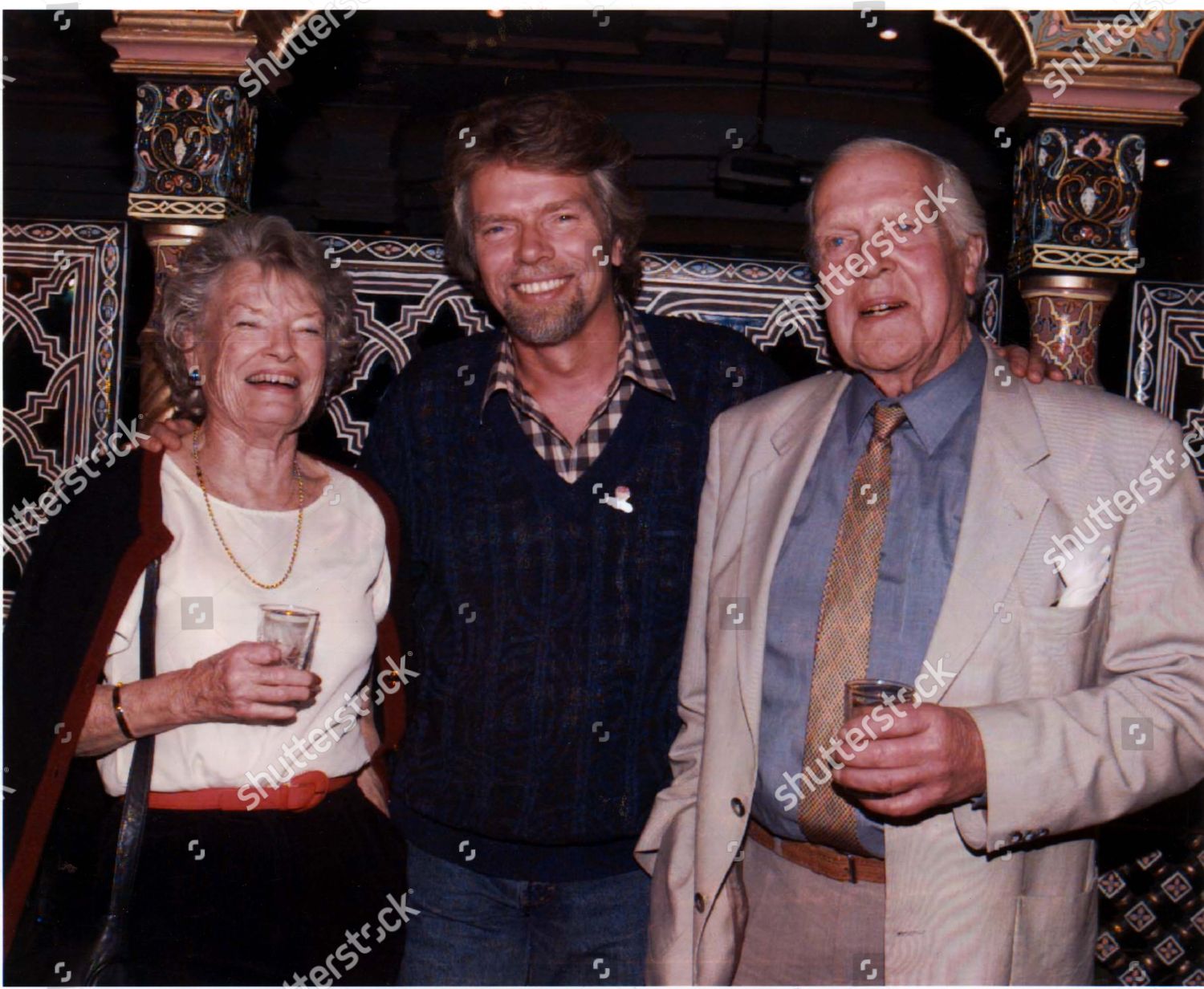 Richard Branson Pictured His Parents Edward Editorial Stock Photo ...