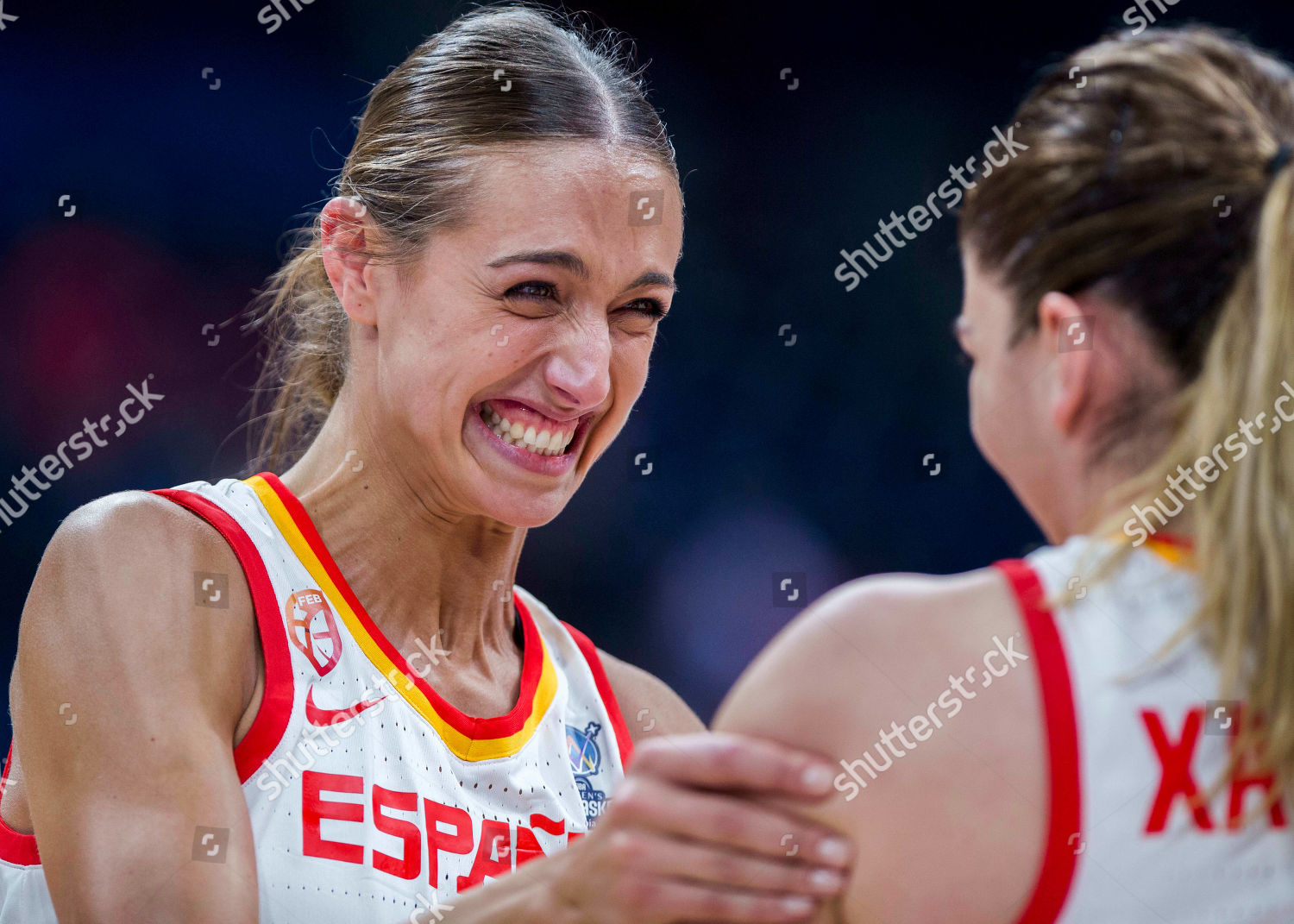Tamara Abalde Diaz Esp Celebrates Victory Editorial Stock Photo - Stock ...