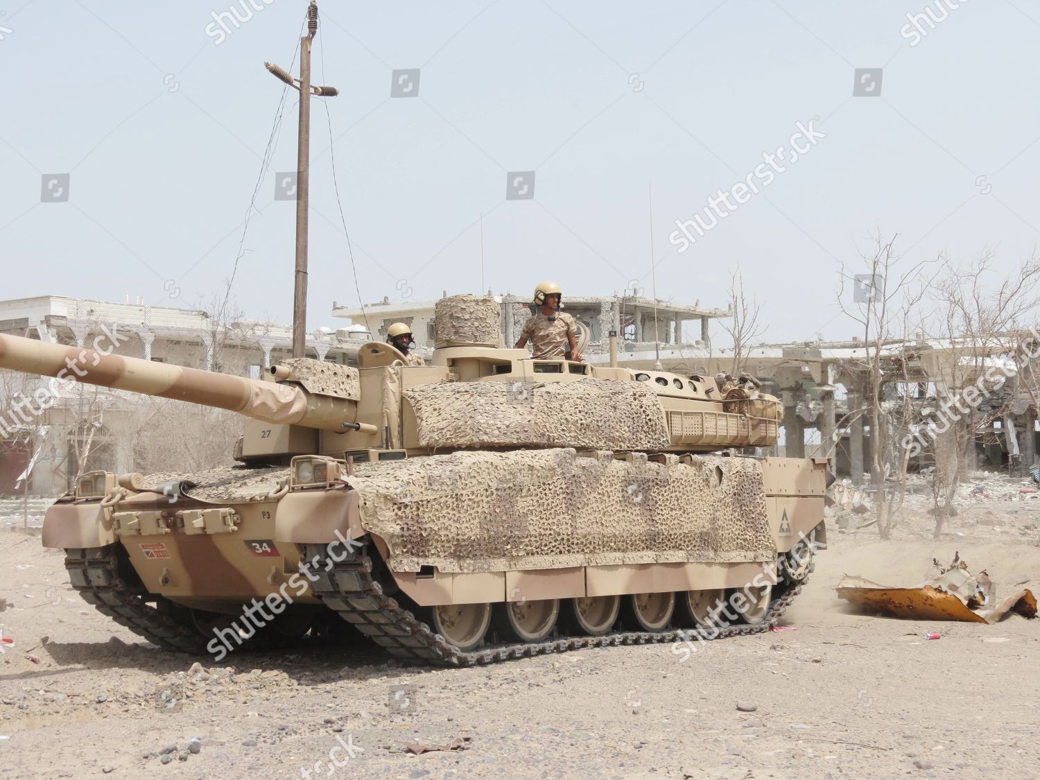 Uae Troops Ride Leclerc Tropic Main Editorial Stock Photo - Stock Image ...