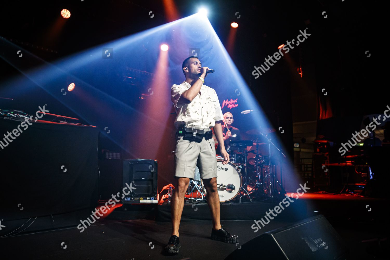Italian Singer Mahmood Performs On Stage Editorial Stock Photo - Stock ...