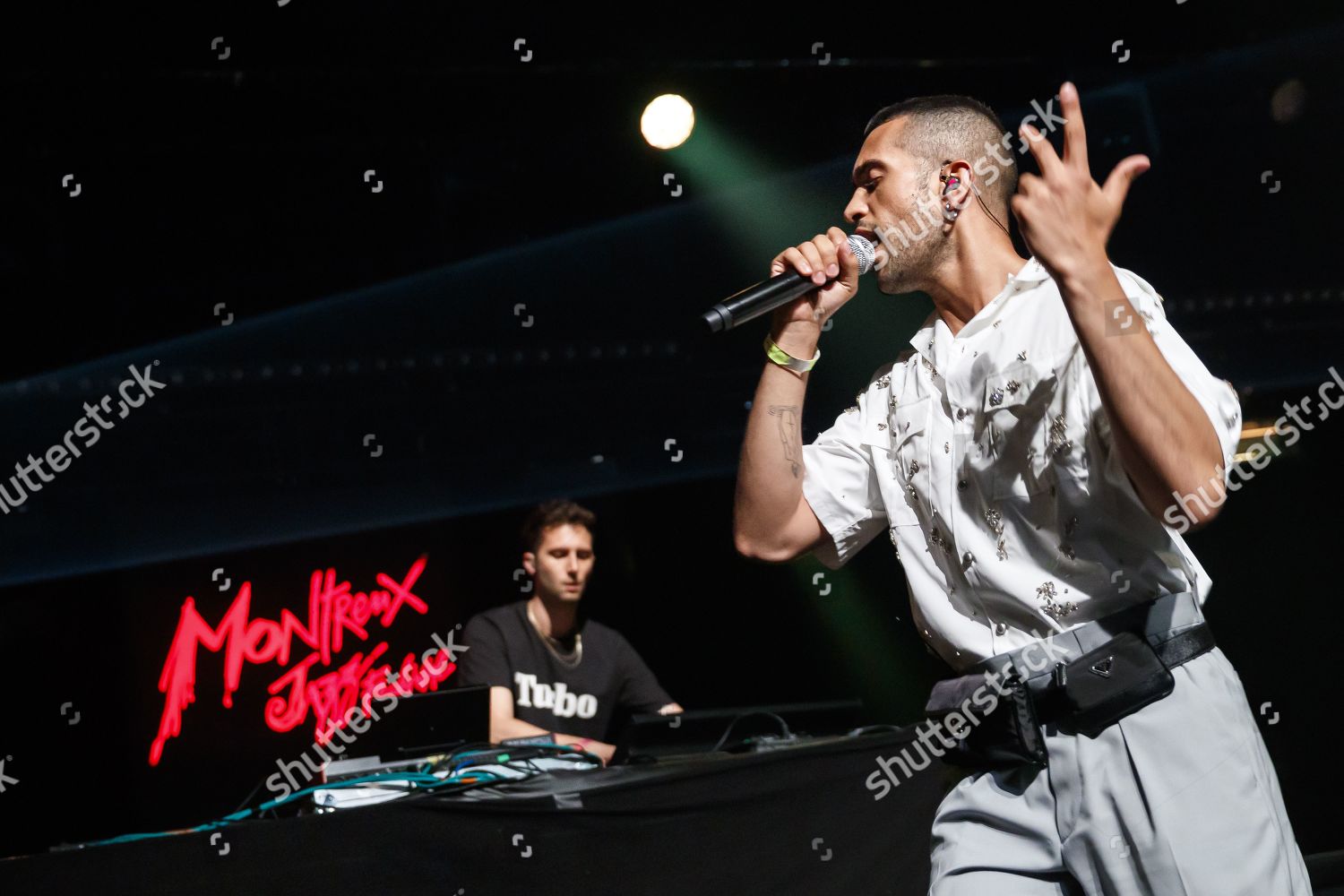 Italian Singer Mahmood Performs On Stage Editorial Stock Photo - Stock ...