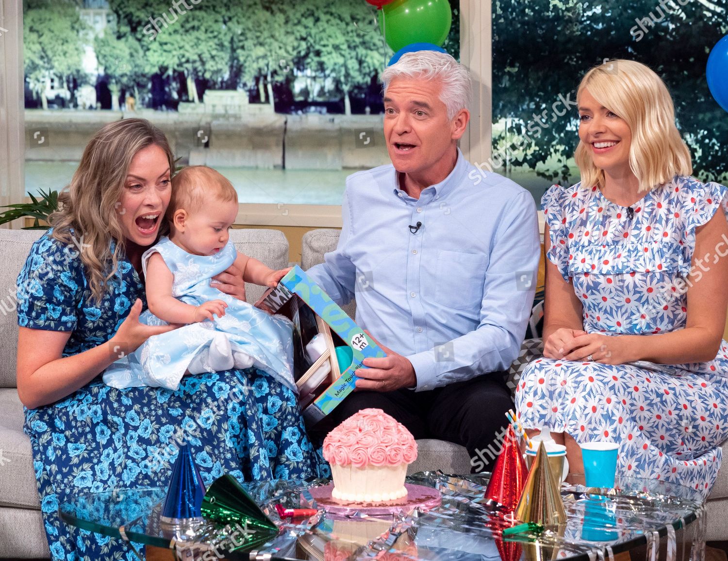 Phillip Schofield Holly Willoughby Sharon Marshall Editorial Stock ...